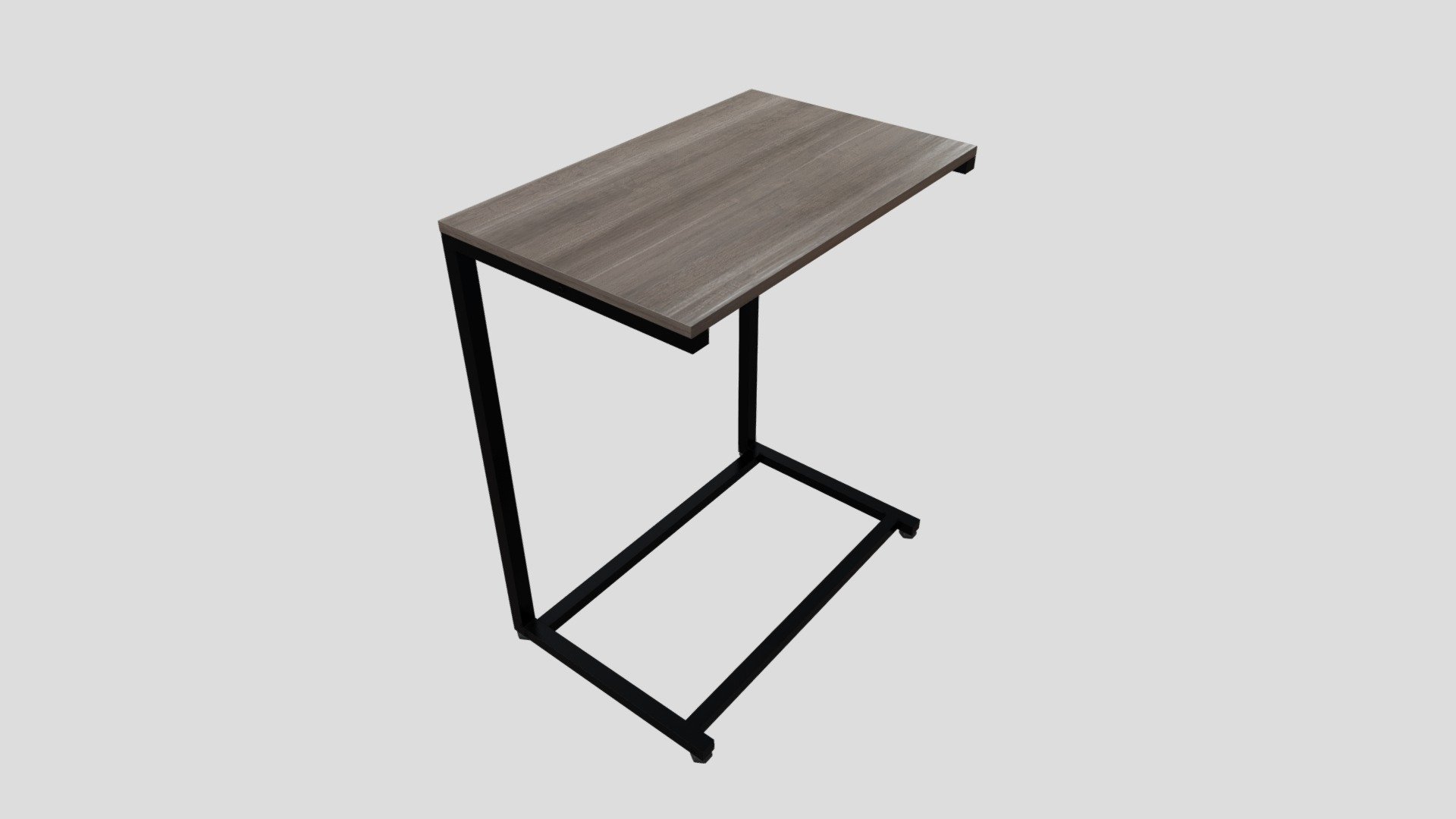 Wooden Laptop Table - Download Free 3D model by kane_sk06 (@kanesk06 ...