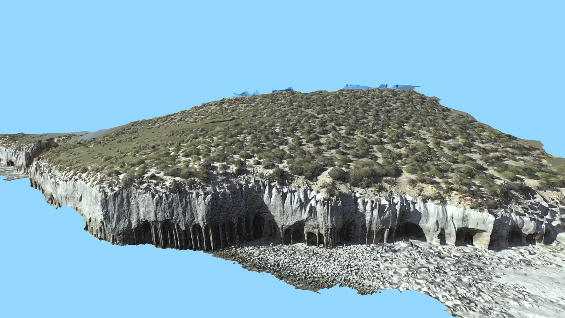 Crowley Lake COLUMNS, Mono County, California - Buy Royalty Free 3D ...