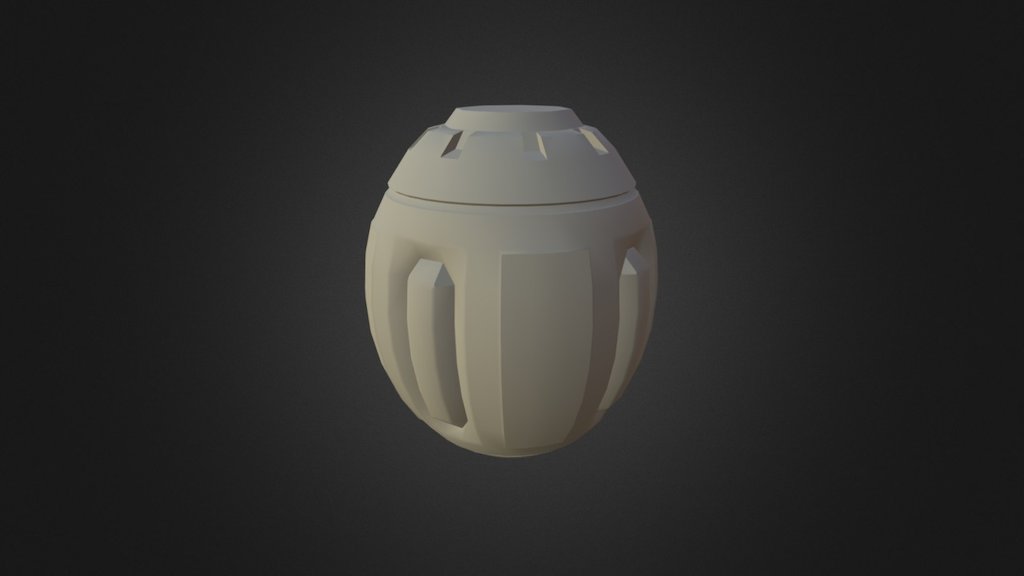Human Grenade Low Poly - 3D model by xm3ldf [b9675a1] - Sketchfab