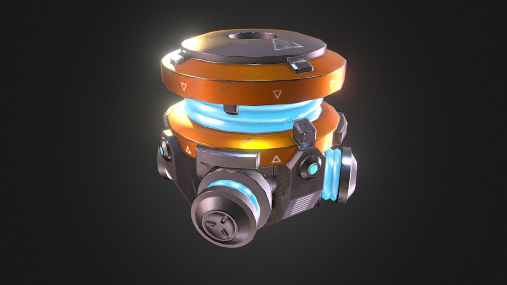 Gravity Generator - 3D model by Geopixel [b969962] - Sketchfab
