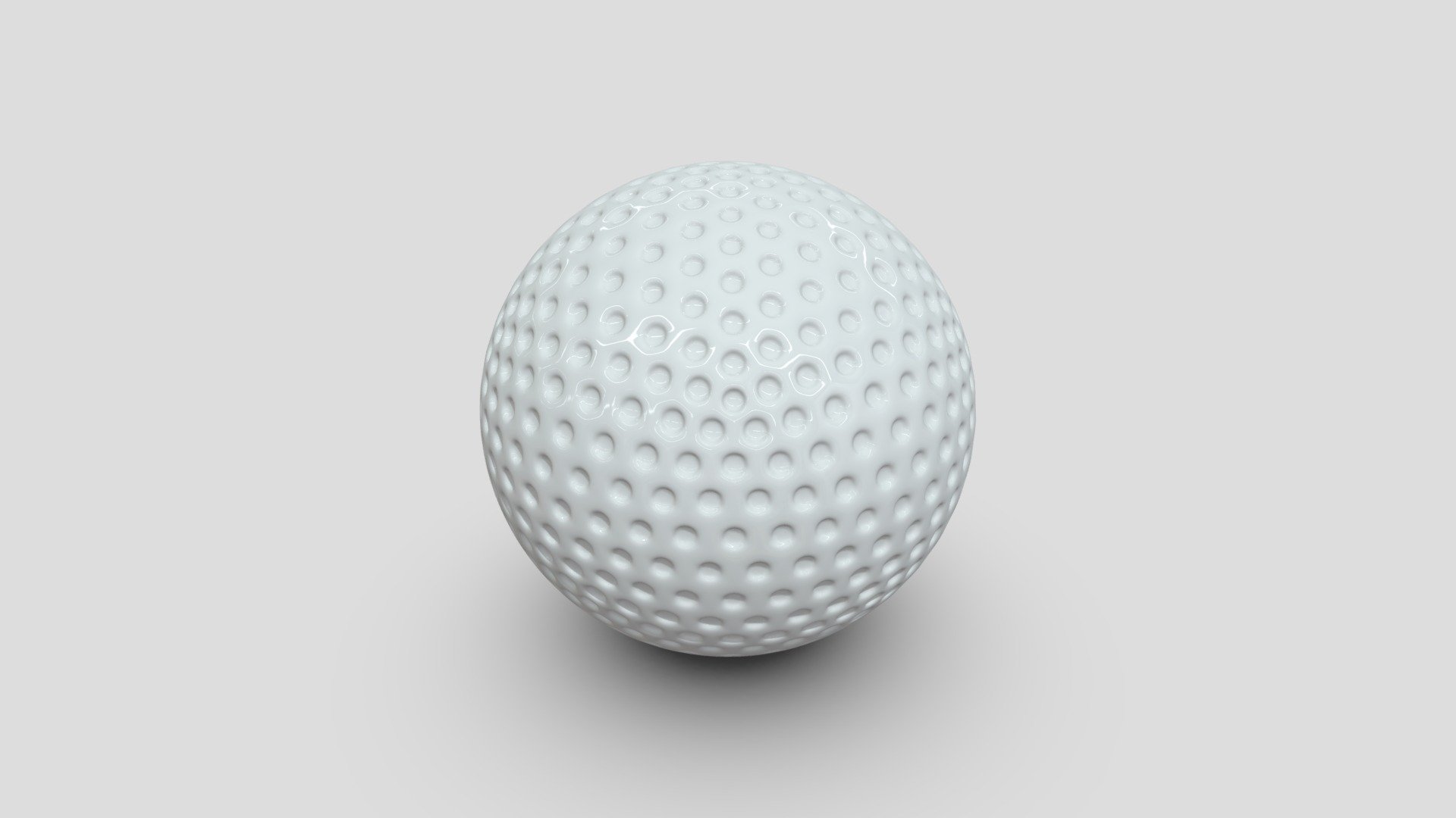 Realistic 3D Golf Ball Model | High-Quality - 3D model by elixonline ...