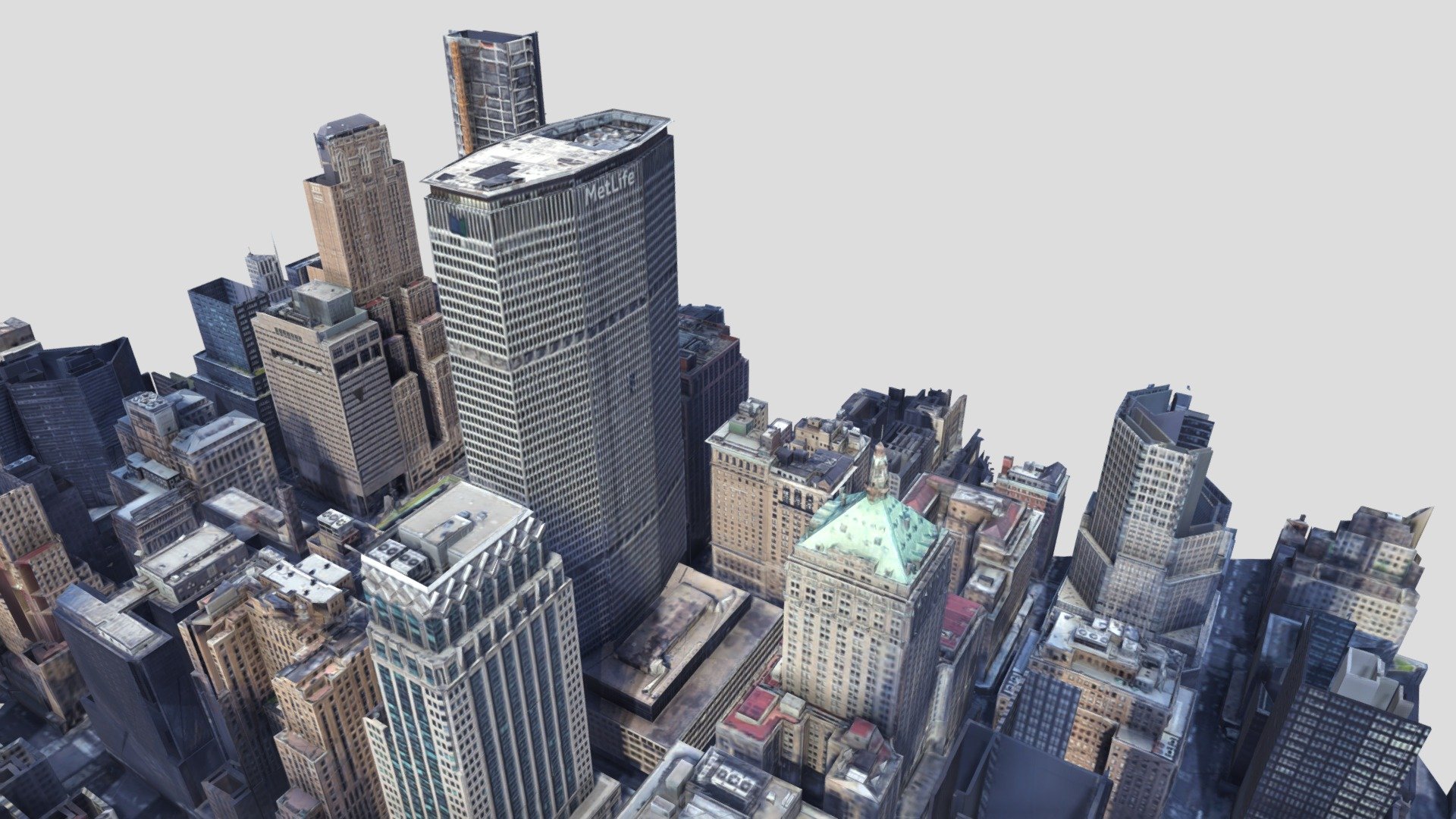 Met Life Building - 3D model by mohamedhussien [b96edfc] - Sketchfab