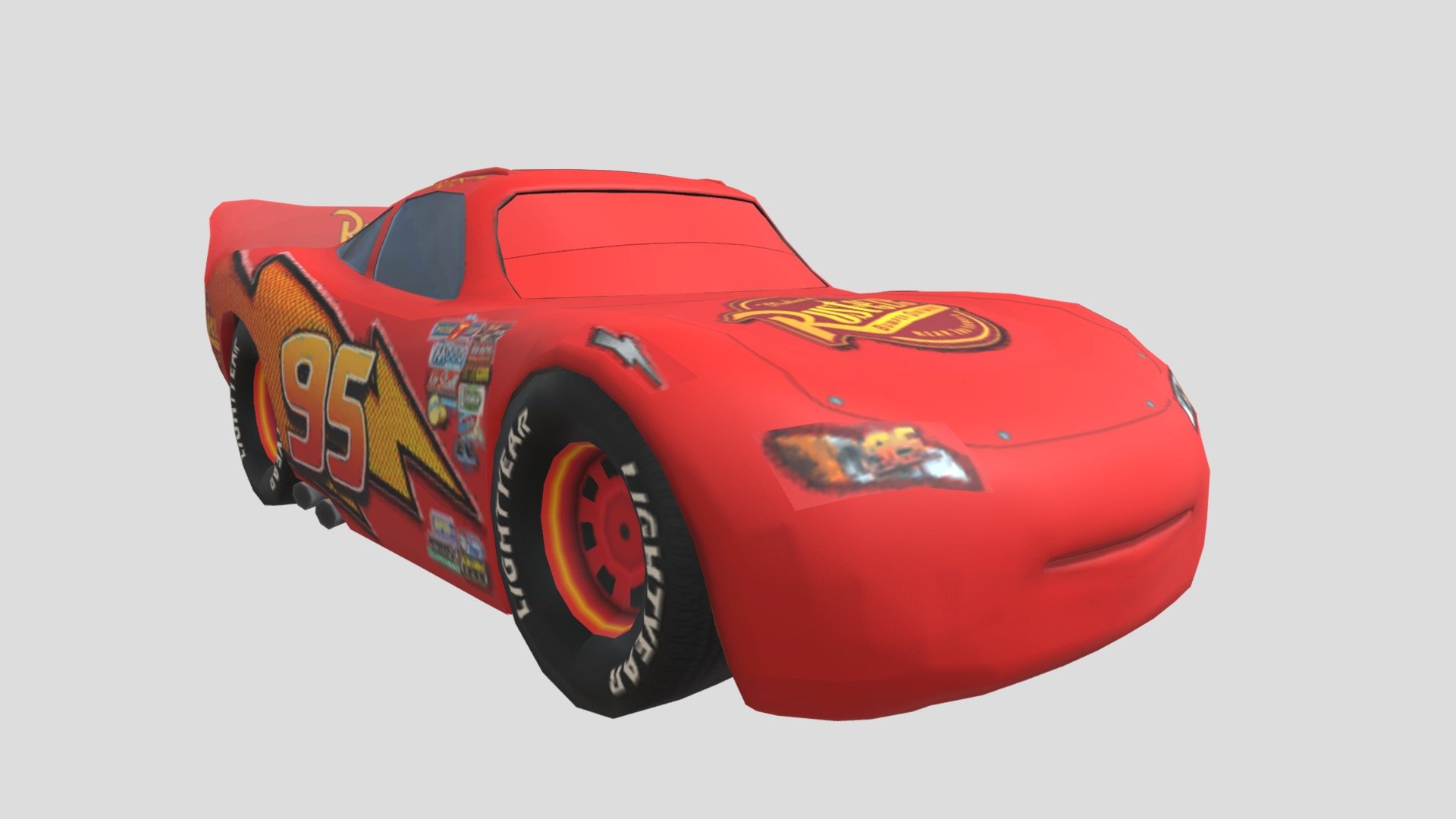 Wii -Lightning McQueen - Download Free 3D model by SMF Features ...