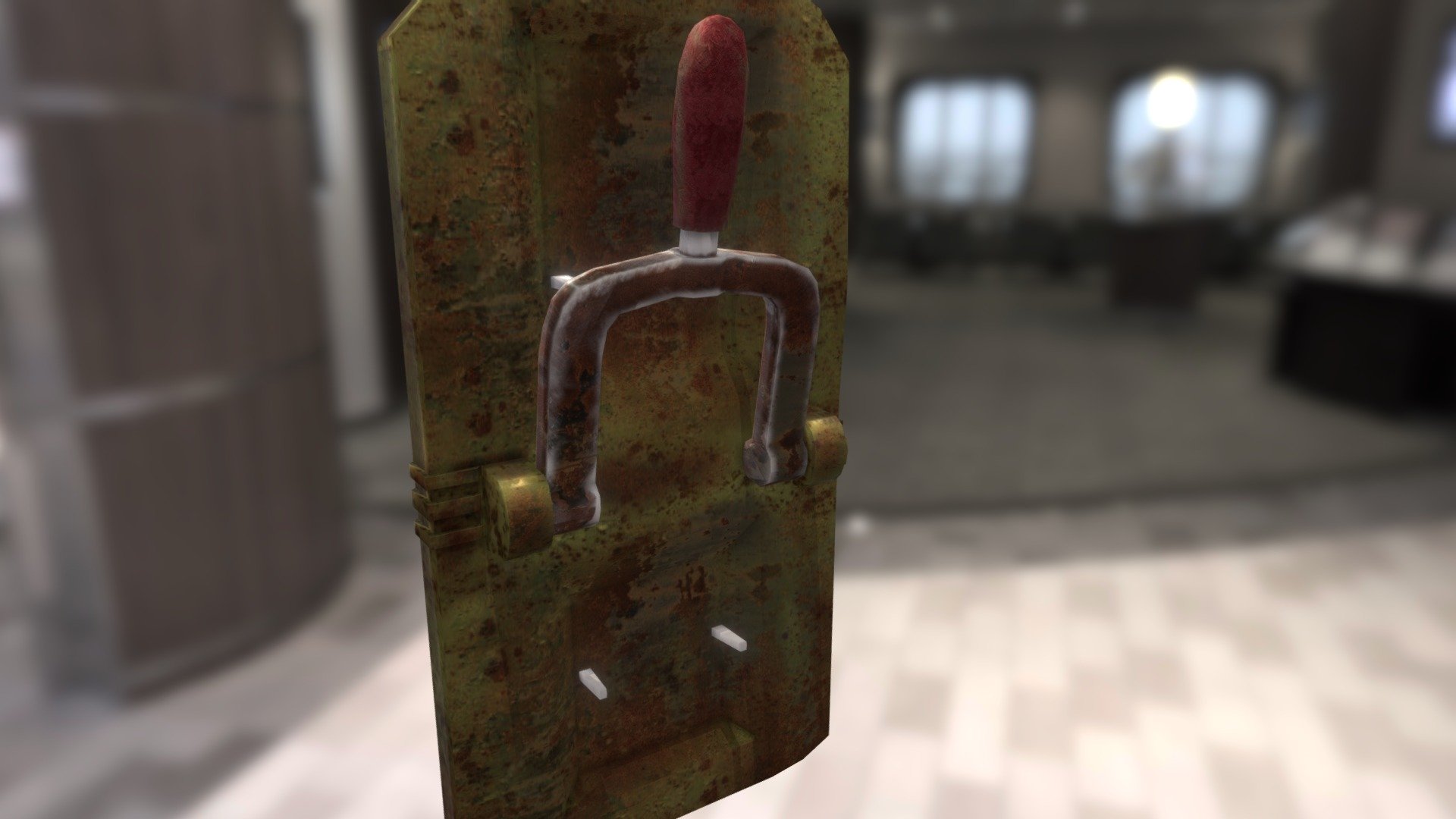 Rusty green lever - Download Free 3D model by MelGibzon [b9700fd ...