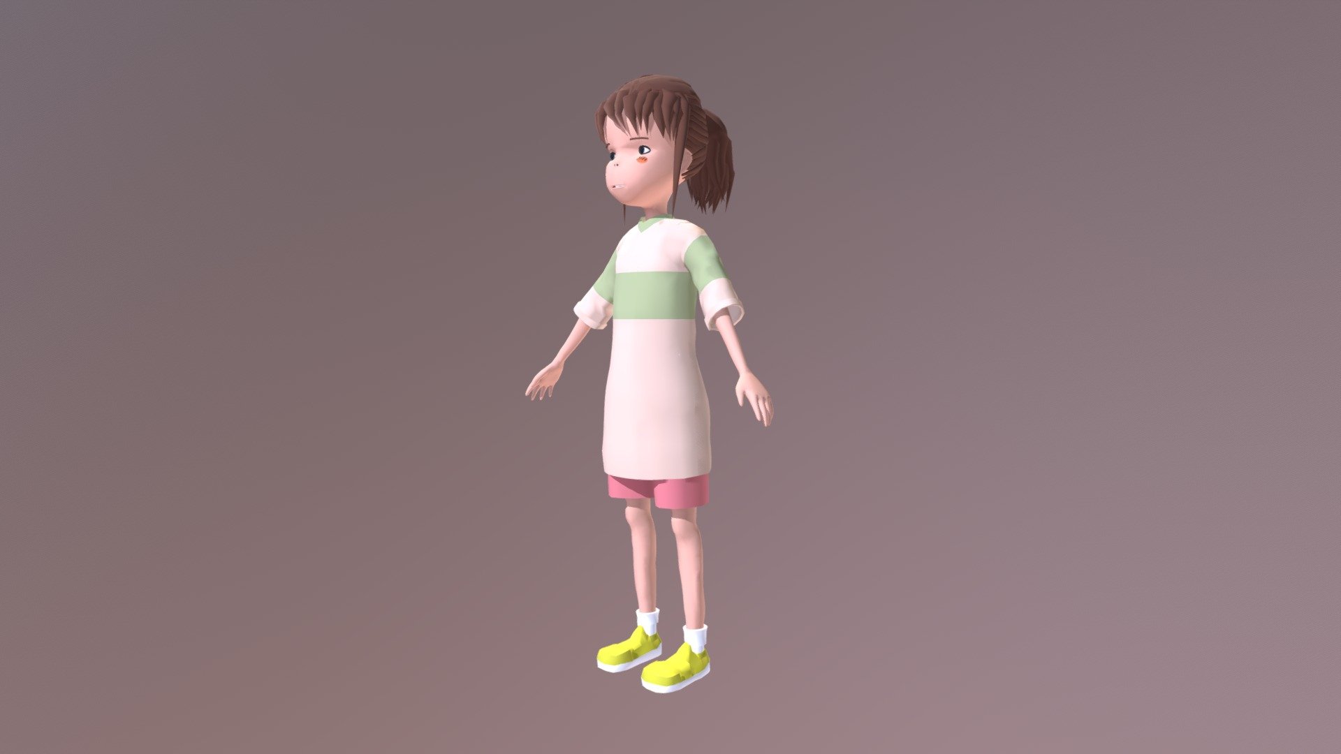 Chihiro - 3D model by Héctor Flores "Toro" (@mystiquecape) [b970679 ...