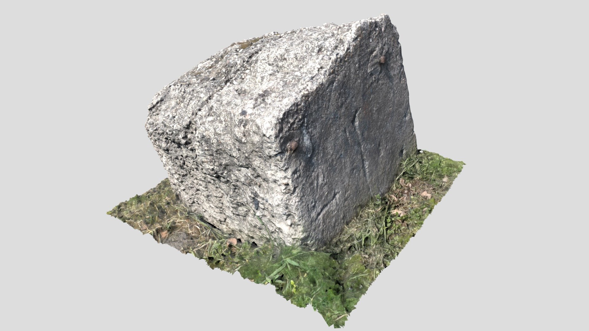 Concrete block - Download Free 3D model by David Spáčil (@minesurfer97 ...