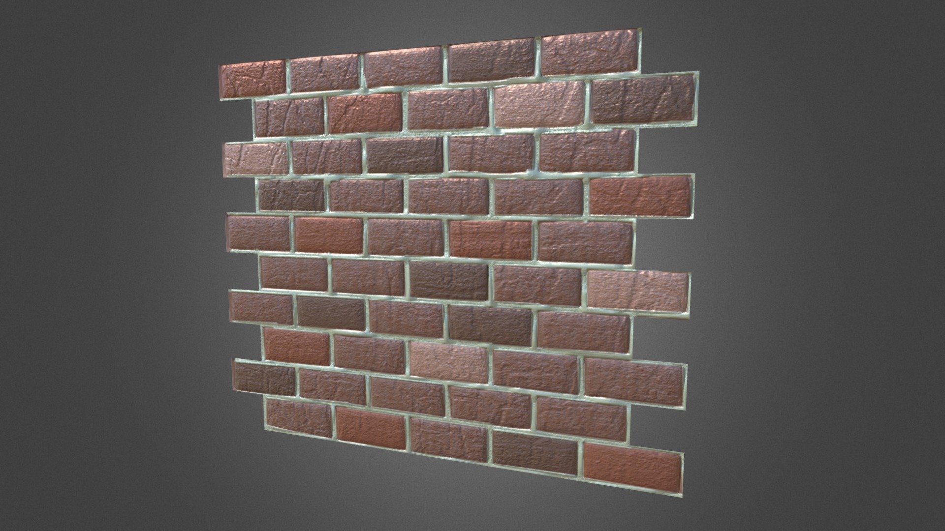 Brick Wall - 3D model by BradleyKeats [b973742] - Sketchfab