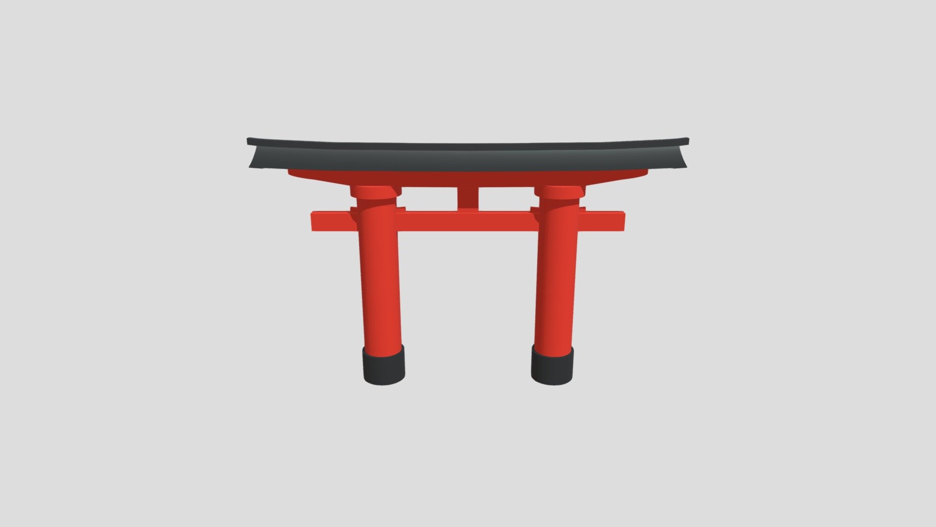 Torii Gate Japan - Download Free 3D model by arieffitrah [b9737a5 ...