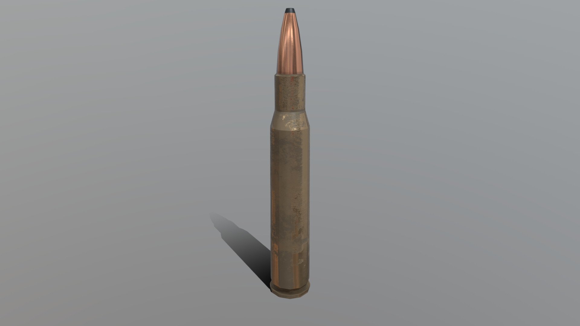 30.06 Springfield Rifle Round - Download Free 3D model by Pippa ...