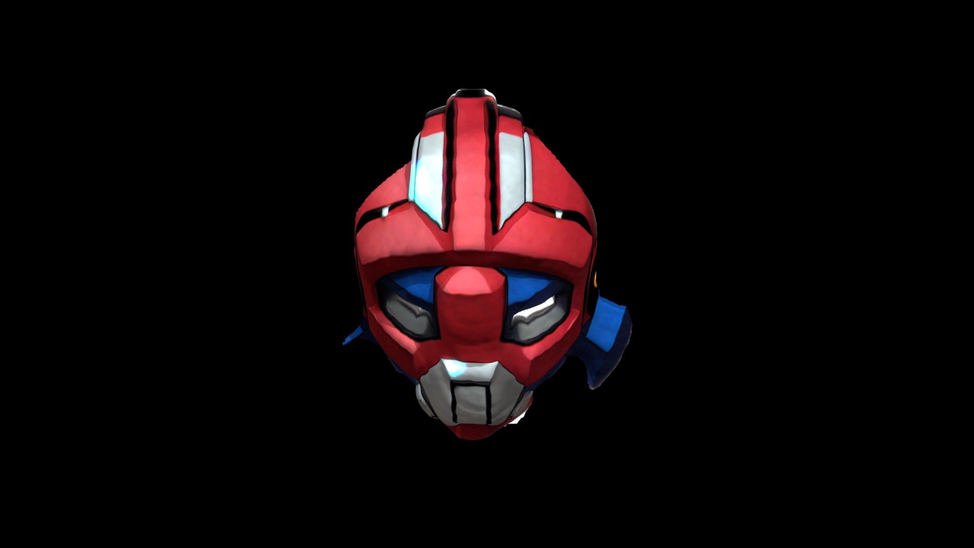 Helmet Mask Robot Cartoon 1206 - Download Free 3D model by klrxyz ...