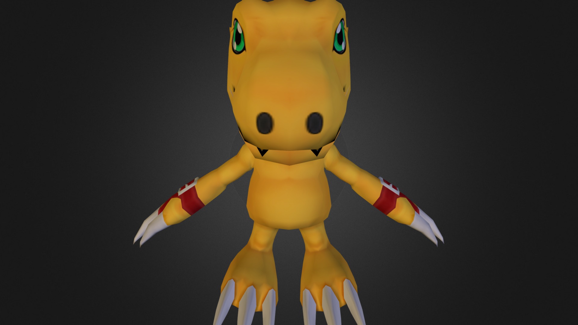 PC Computer - Digimon Masters - Agumon - 3D model by rogarmao [b974edc ...
