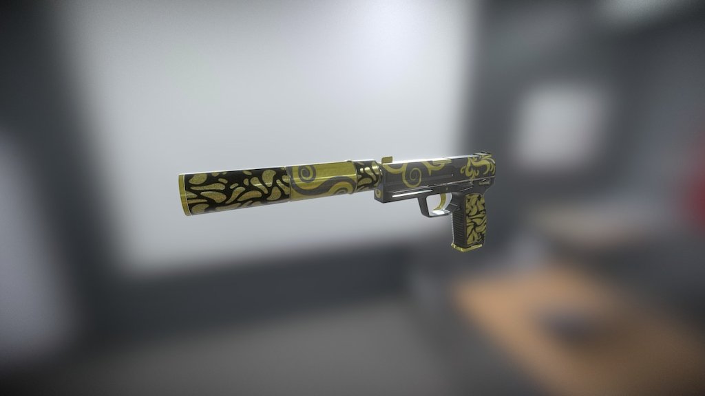 USP-S | Arcanum - 3D model by DEViANCE [b975506] - Sketchfab