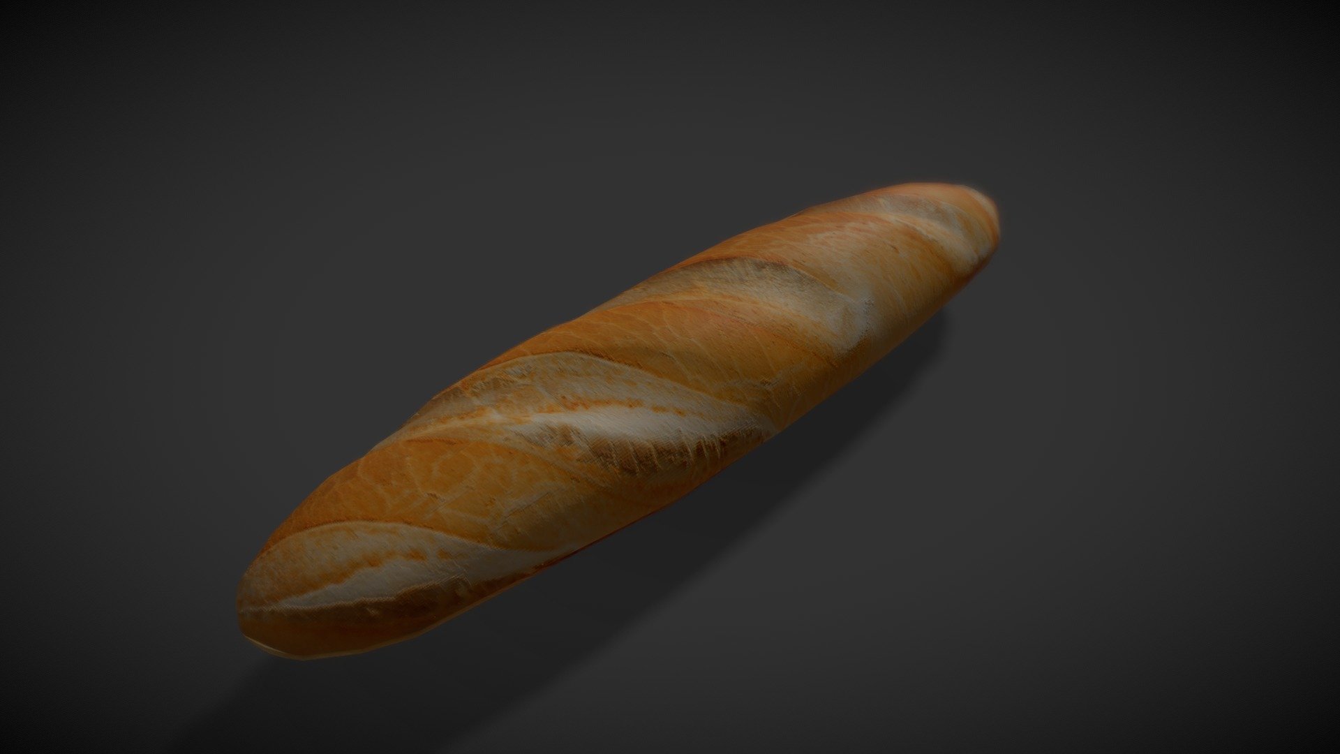 Bread - Download Free 3D model by Pablo Melo - Trindart (@PabloMelo ...