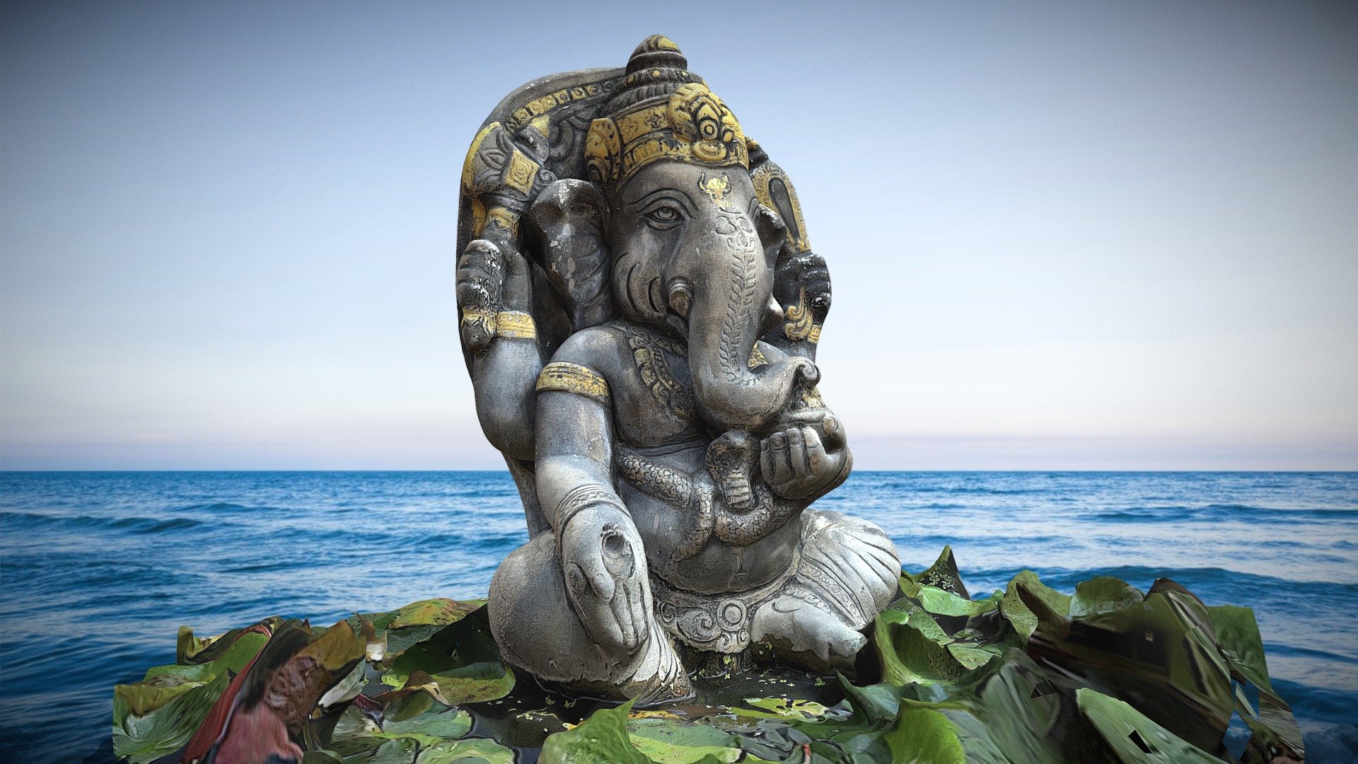 Character - Ganesha statue IIII พระพิฆเนศ - Buy Royalty Free 3D model ...