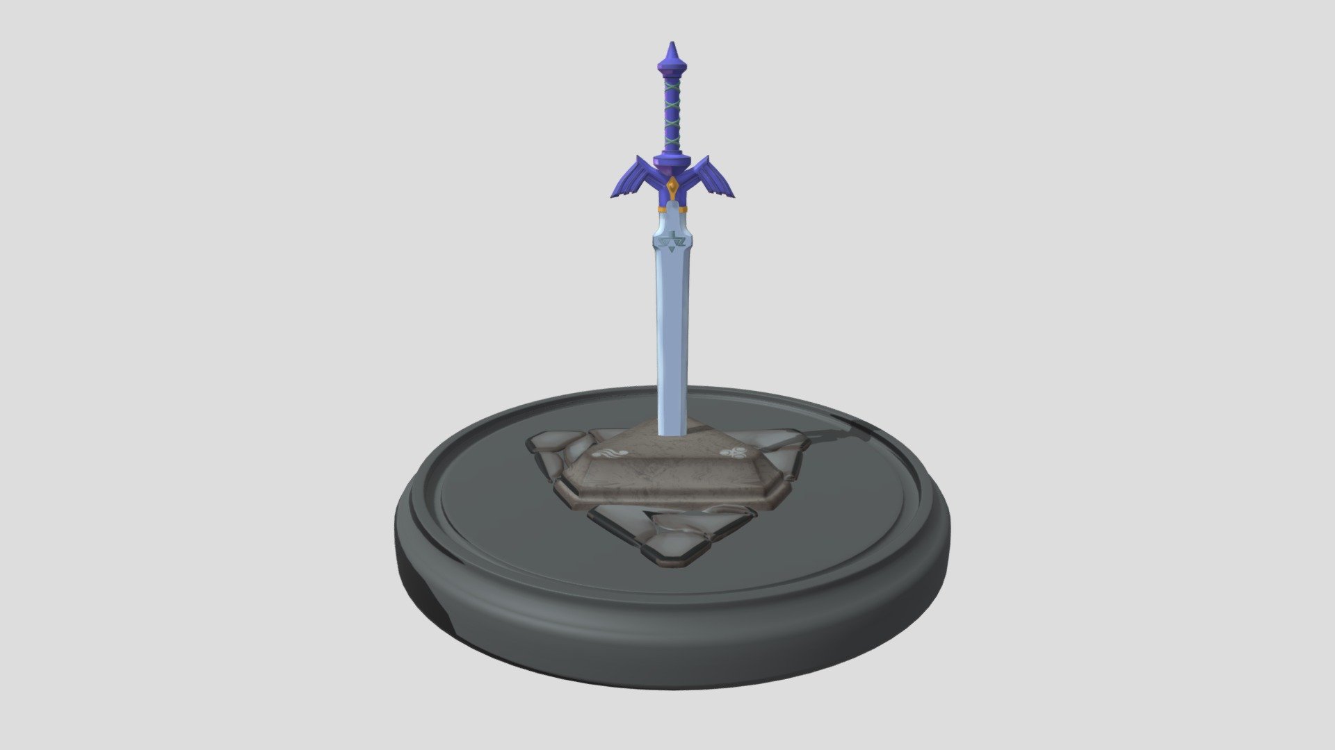 Master Sword_ Figurita - Buy Royalty Free 3D model by Michael Martin ...