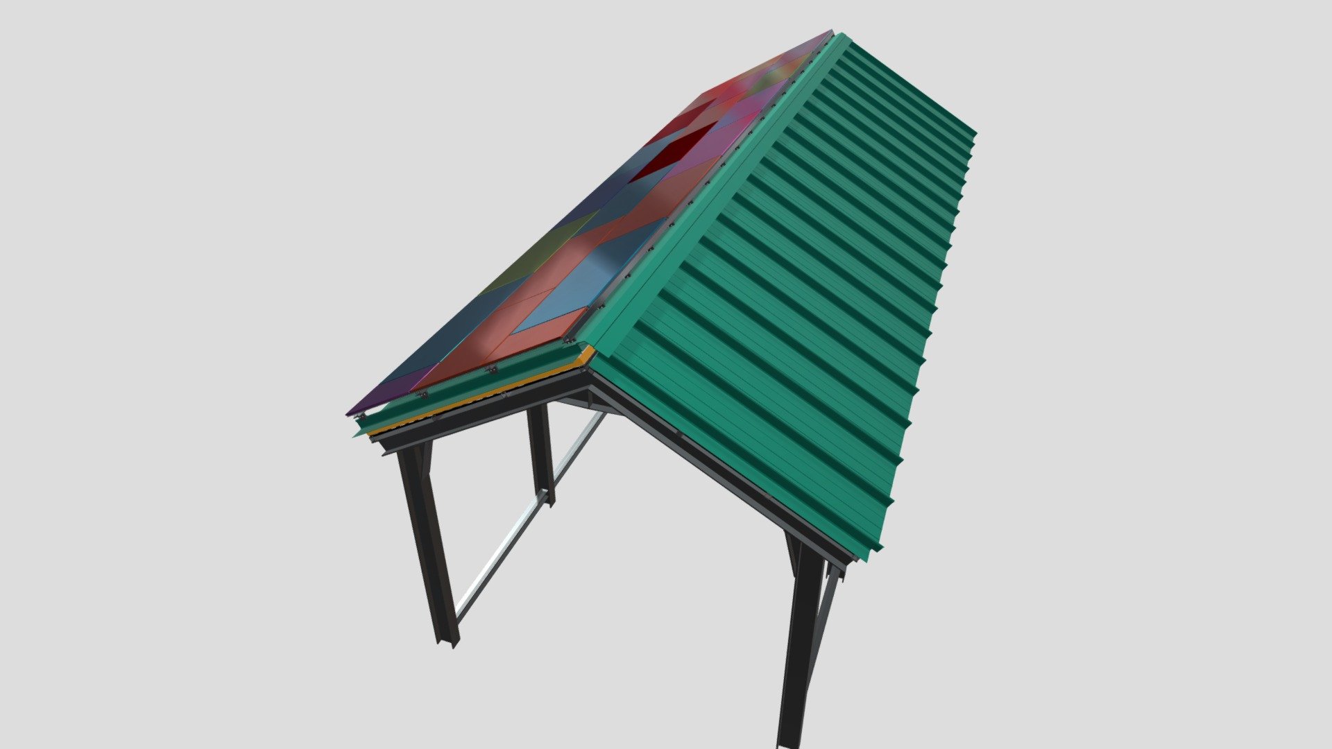 ATAP ALUMINIUM SEVEN DAN KOMBINASI ACP SEVEN - Download Free 3D model ...