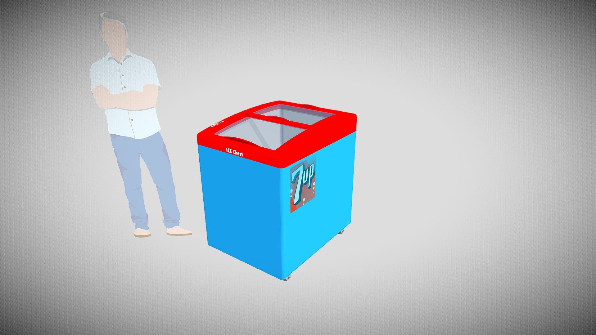 Mini freezer - 迷你小冰柜 - Download Free 3D model by MrdT (@mrdt.club ...