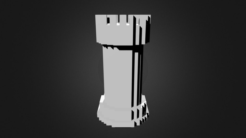 Chess Rook - Download Free 3D model by Nimsant [b97eb60] - Sketchfab