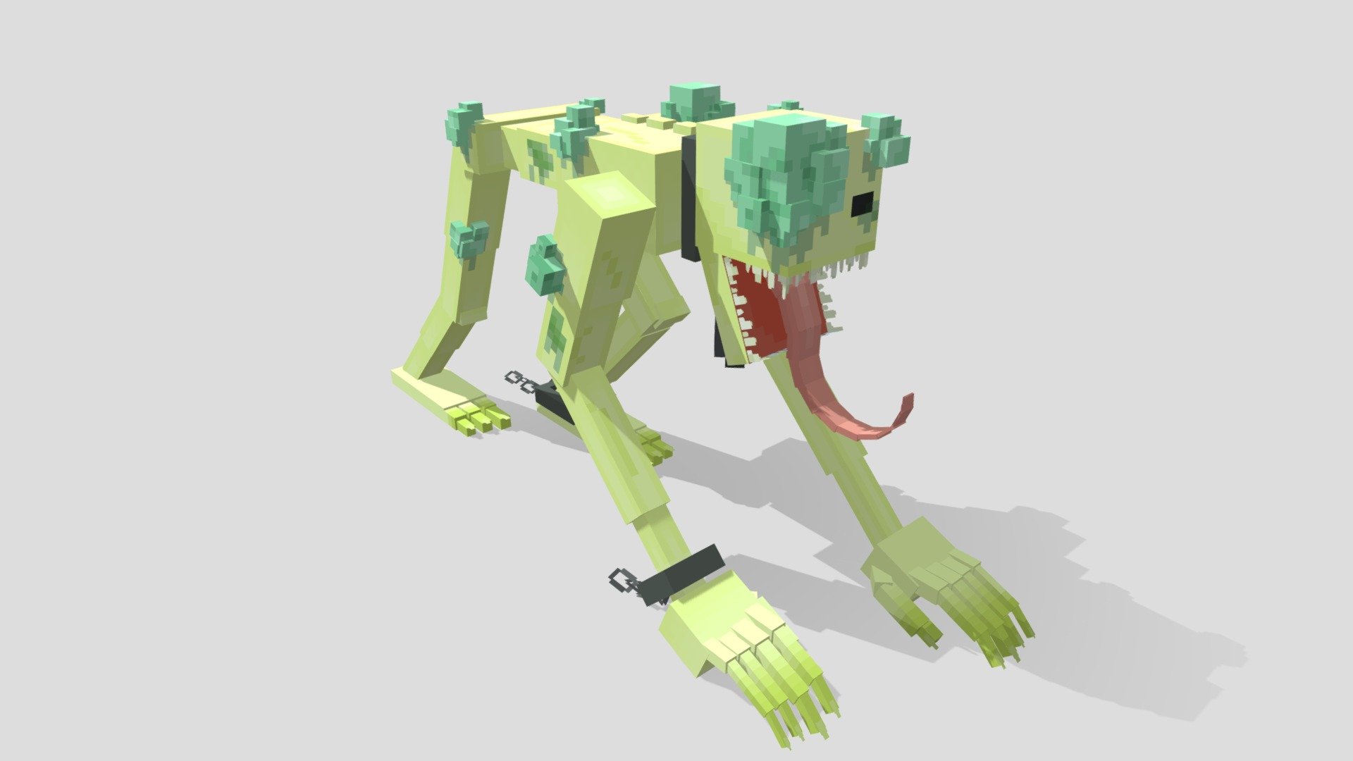 Skinny Monster - 3D model by Intellectuz [b97fb65] - Sketchfab