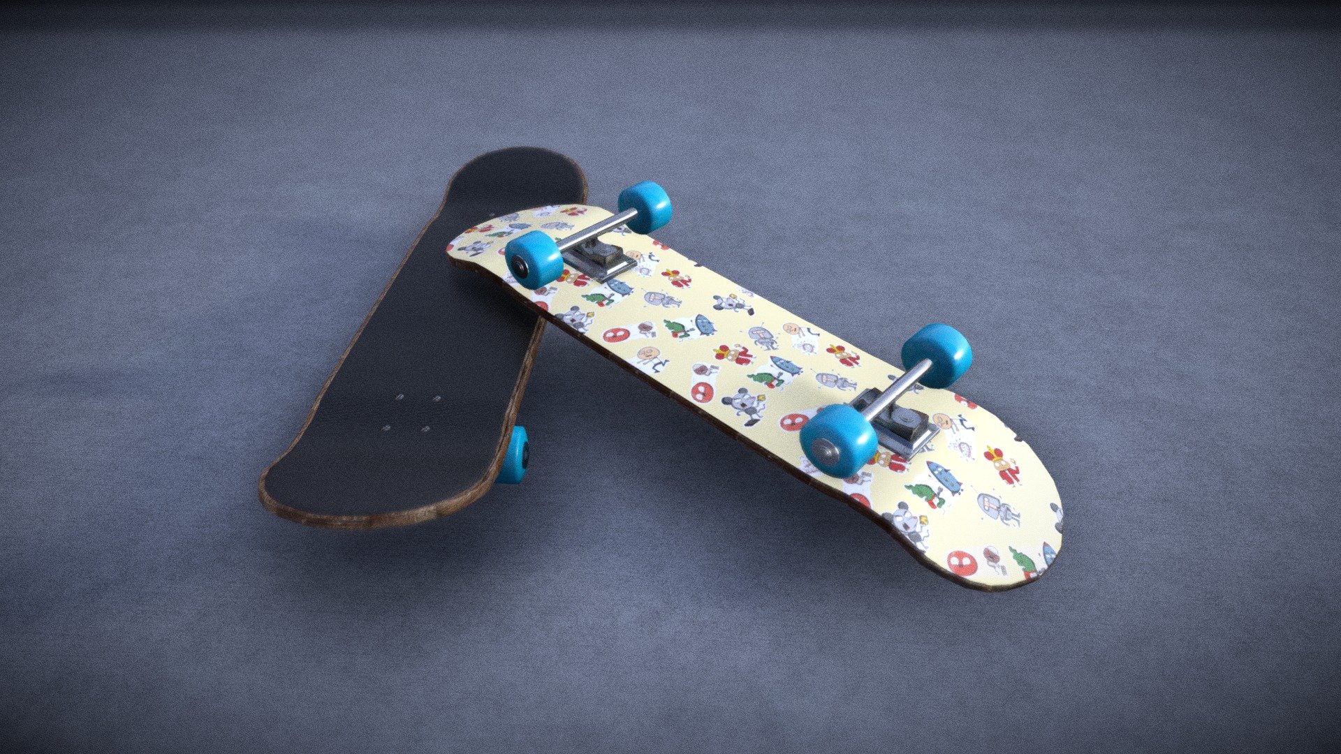 SC Designs - Skateboard Concept - 3D model by Sam Claydon (@sclaydon ...