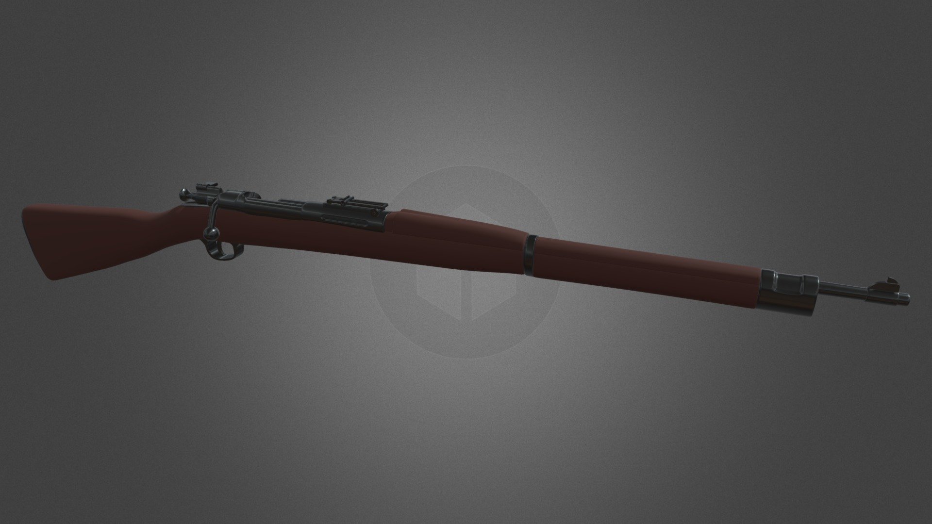 Springfield M1903 Rifle - 3D model by TonyAnima Projects ...