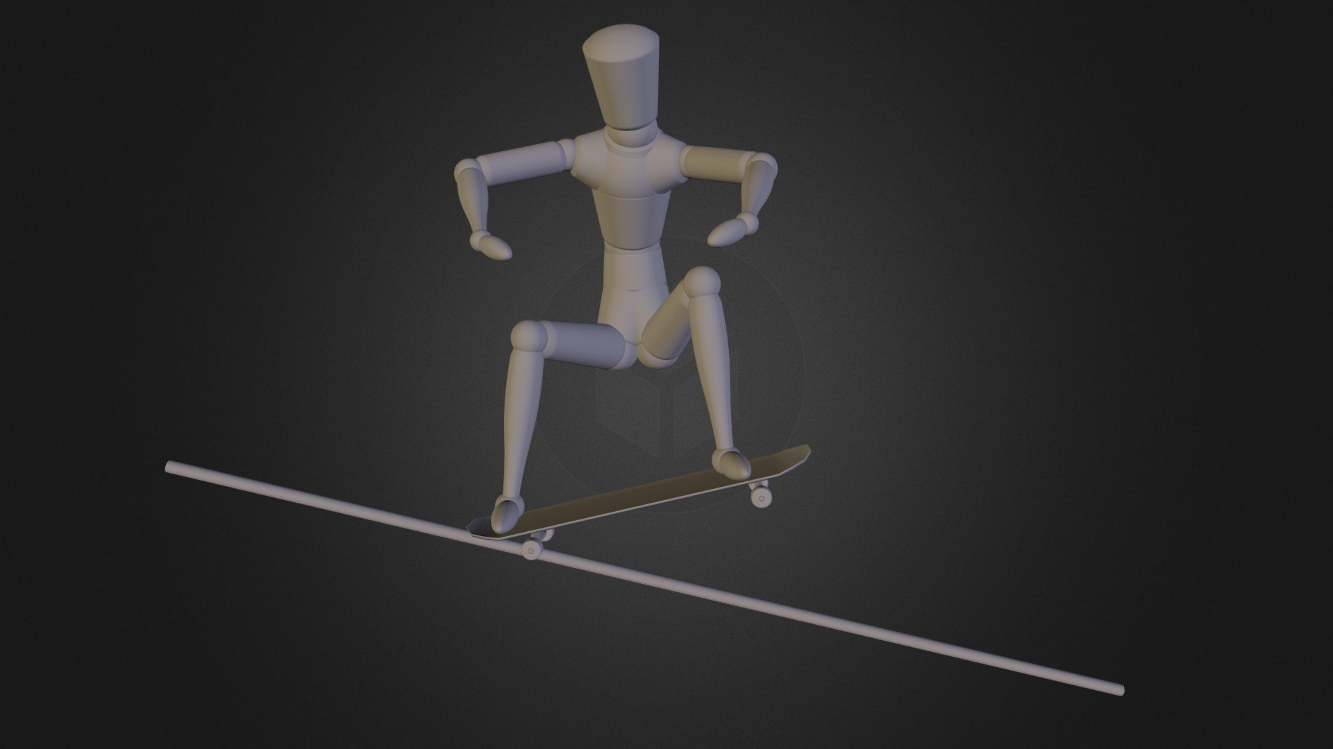 Skater - 3D model by indavisual [b982d5e] - Sketchfab