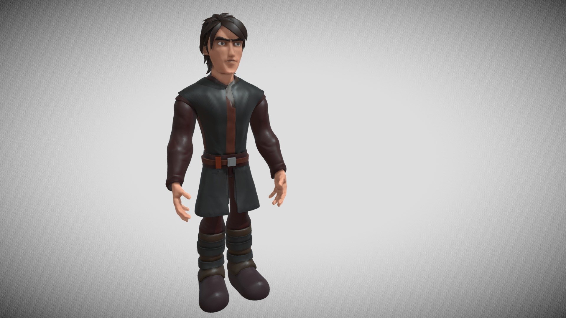 Anakin Skywalker Star Wars simple 3D model - 3D model by Guitoninigr ...