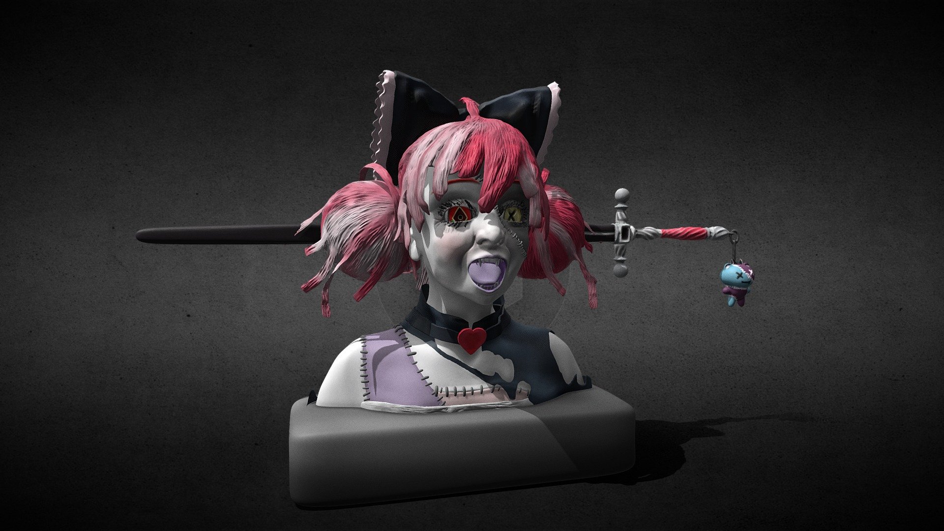 kureiji ollie - 3D model by Raven13080 [b985ad9] - Sketchfab