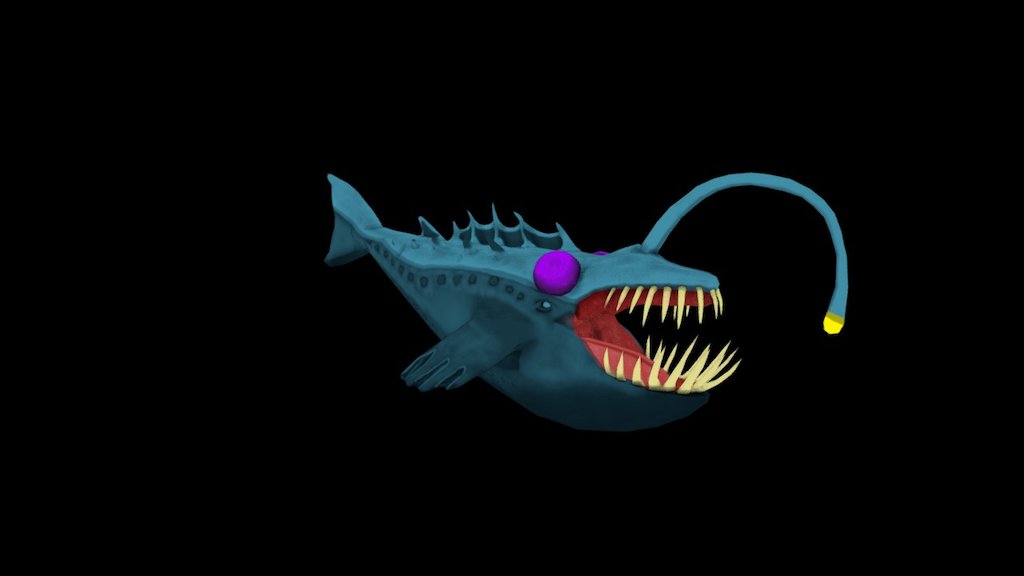 Angler Fish - 3D model by Lee Hess (@lee.hess) [b985c53] - Sketchfab