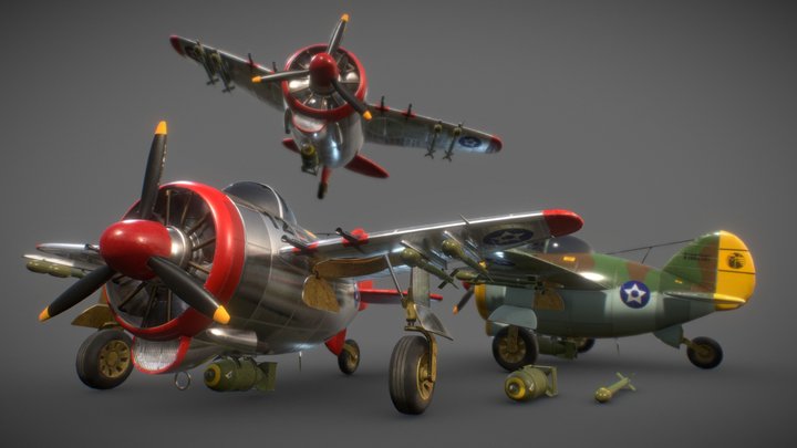 Warbird 3D models - Sketchfab