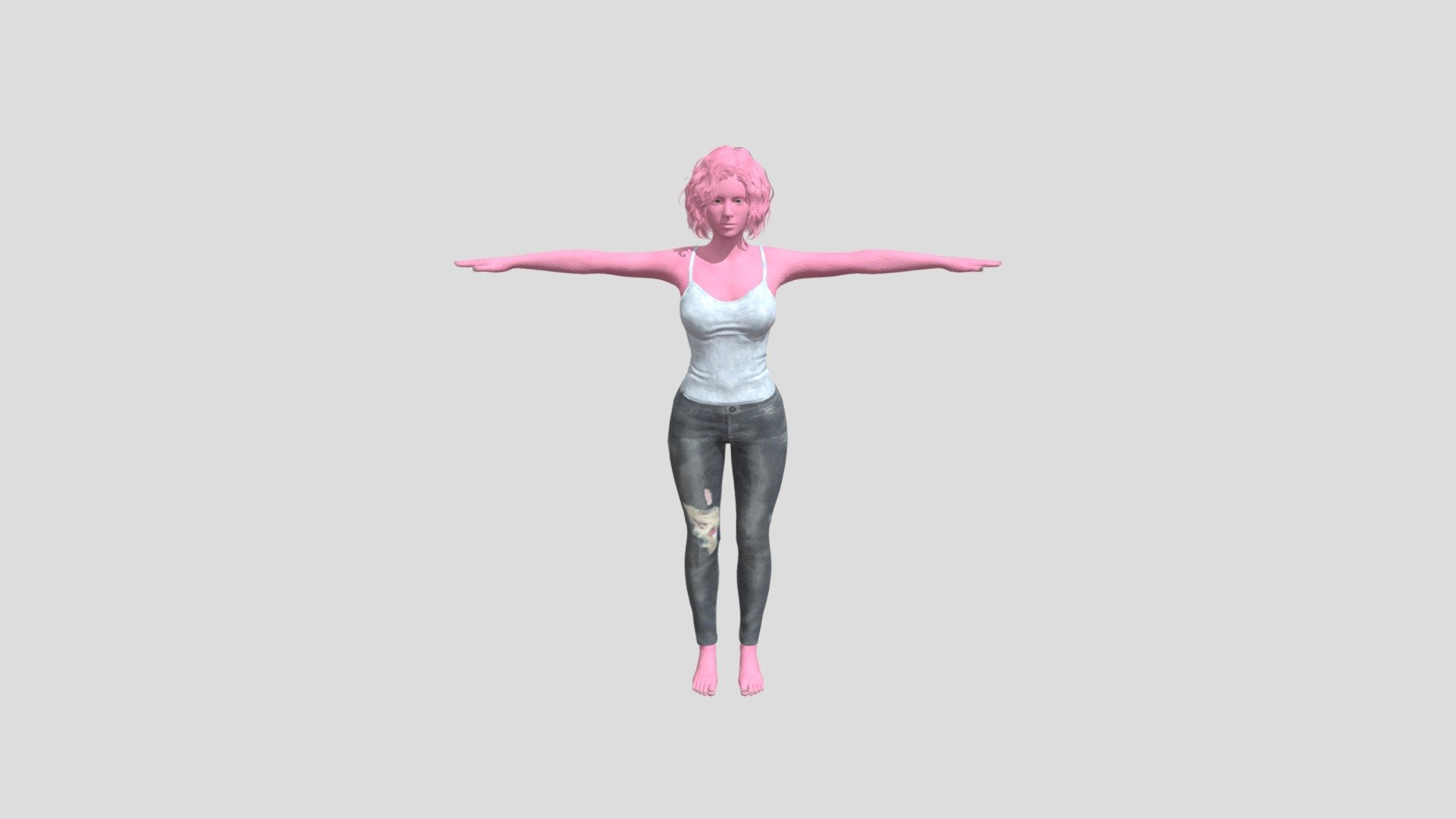 Princess Bubble Gum Casual - Download Free 3D model by tomascolt12 ...