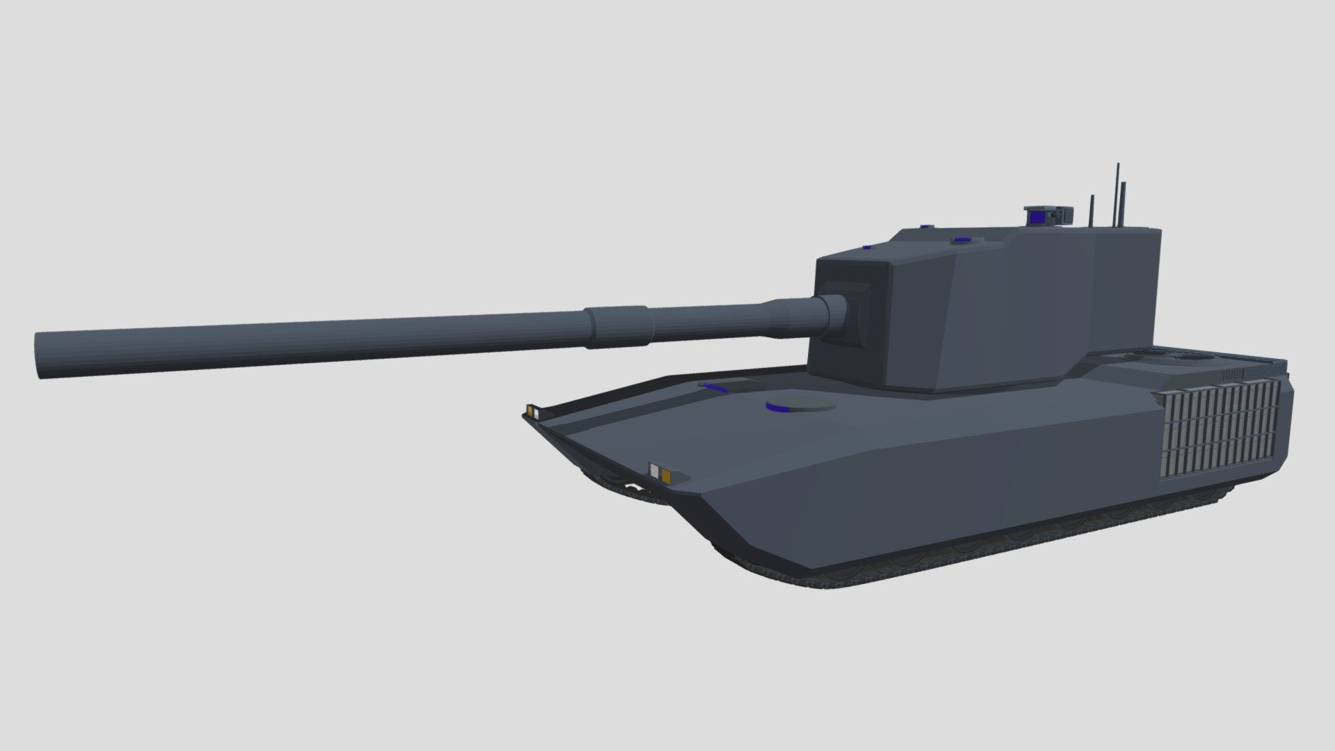 Tank Destroyer 001 Concept - Download Free 3D model by MIDNIGHT_WARFARE ...