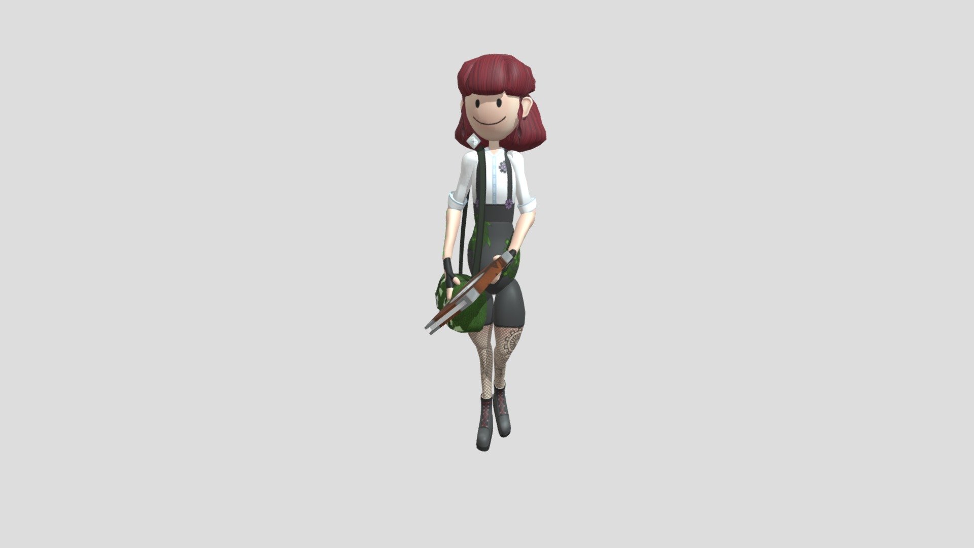 Character Model 3d Model By Kyh Kyeh B989023 Sketchfab