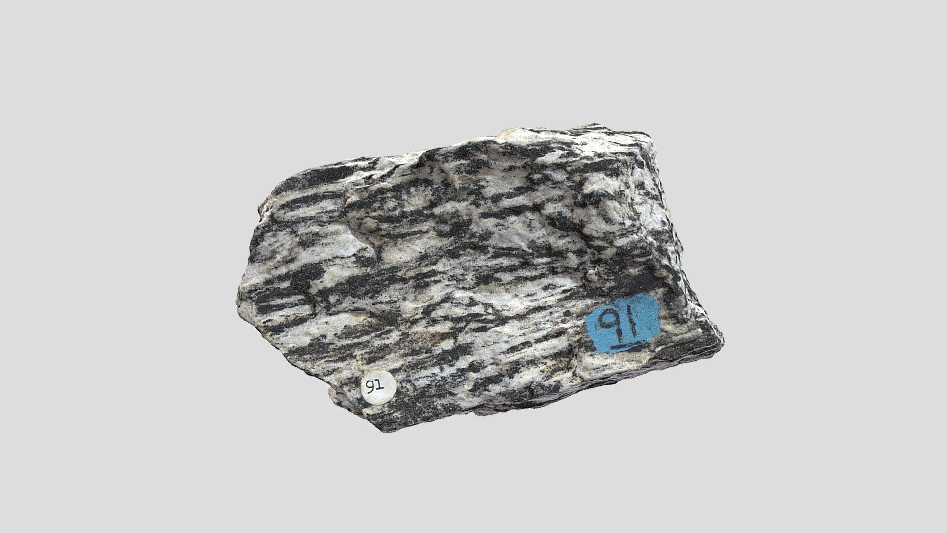 Unknown Metamorphic Rock - Download Free 3D model by University of ...