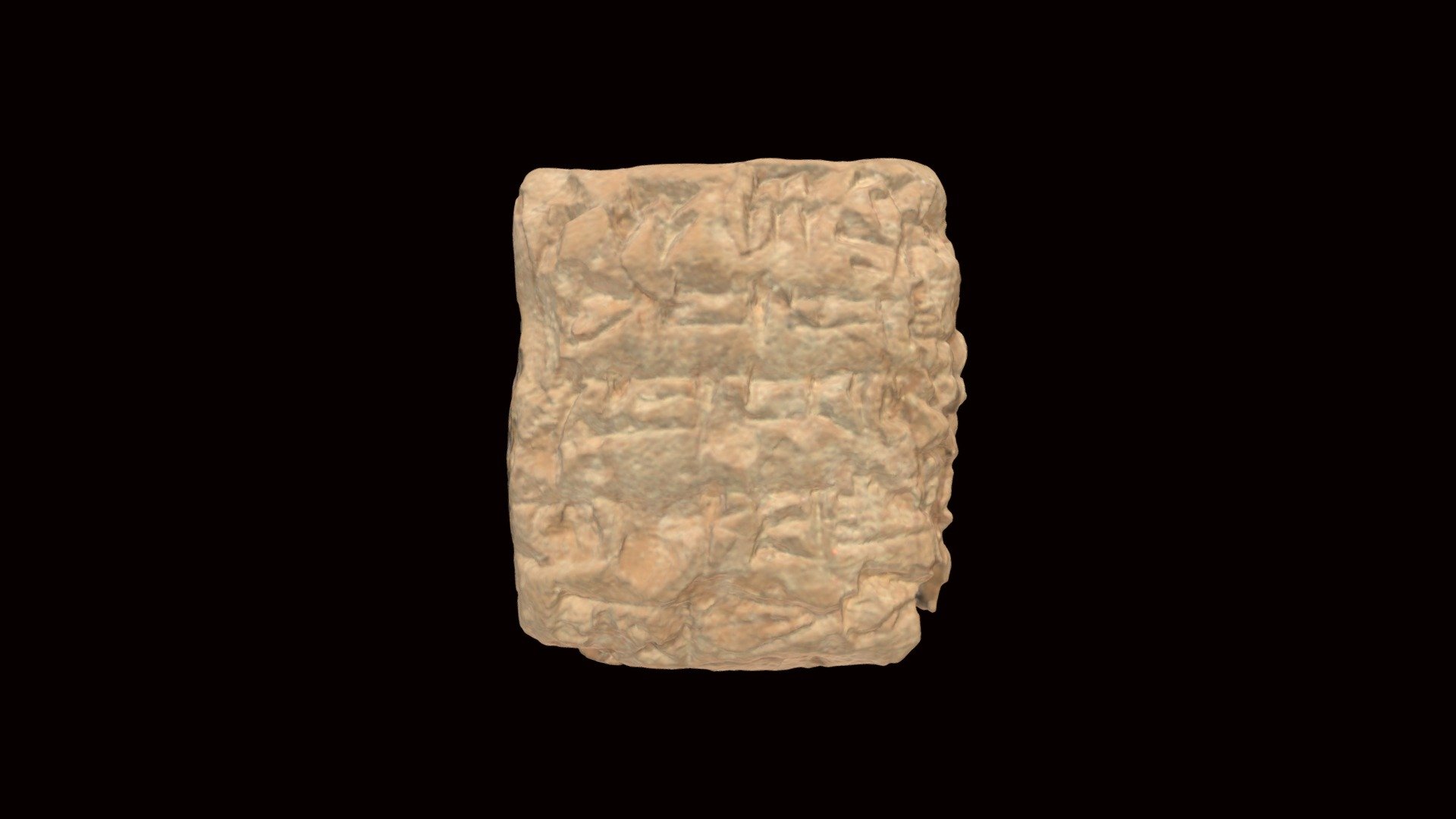 Cuneiform Tablet HMANE1903.11.25 - 3D model by Harvard Museum of the ...