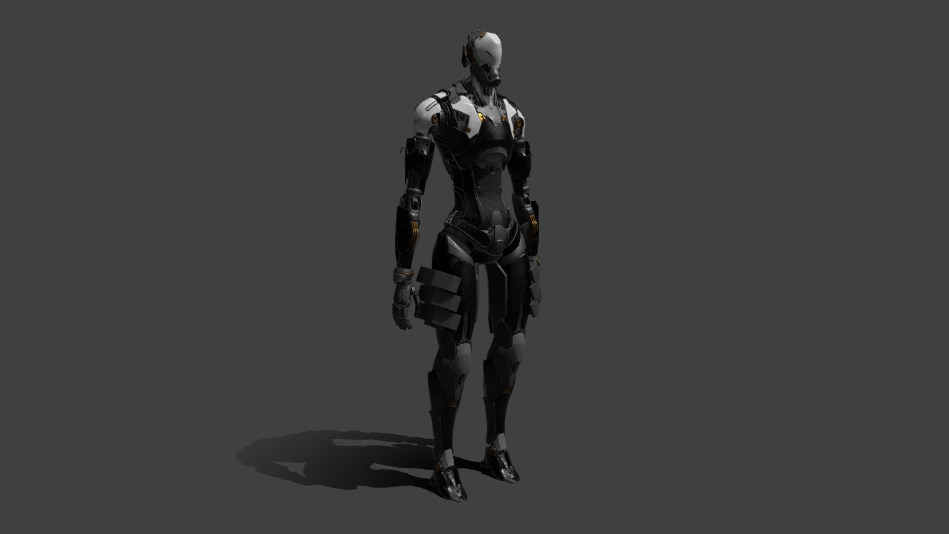 Cyborg - 3D model by CG3D (@CuongCG) [b98d530] - Sketchfab