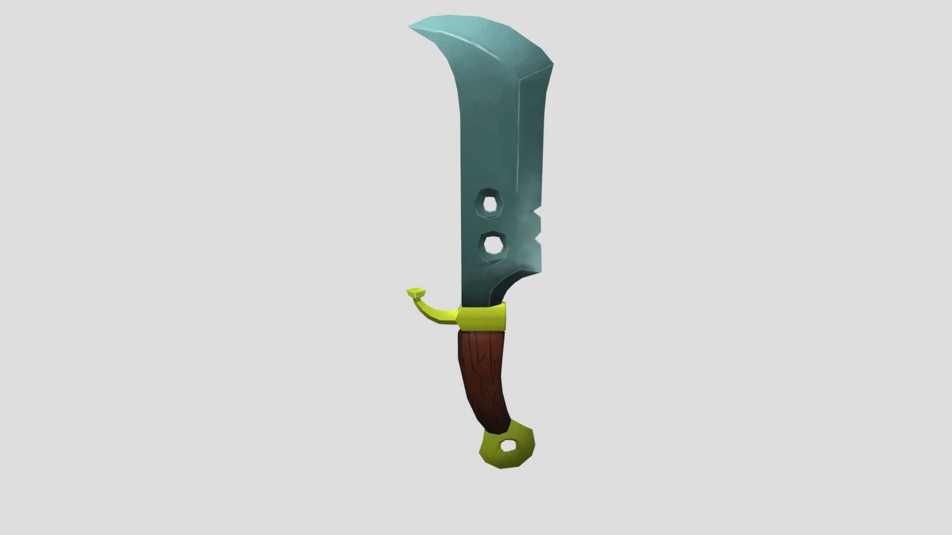 Dagger - 3D model by Miles.Carr [b98e105] - Sketchfab