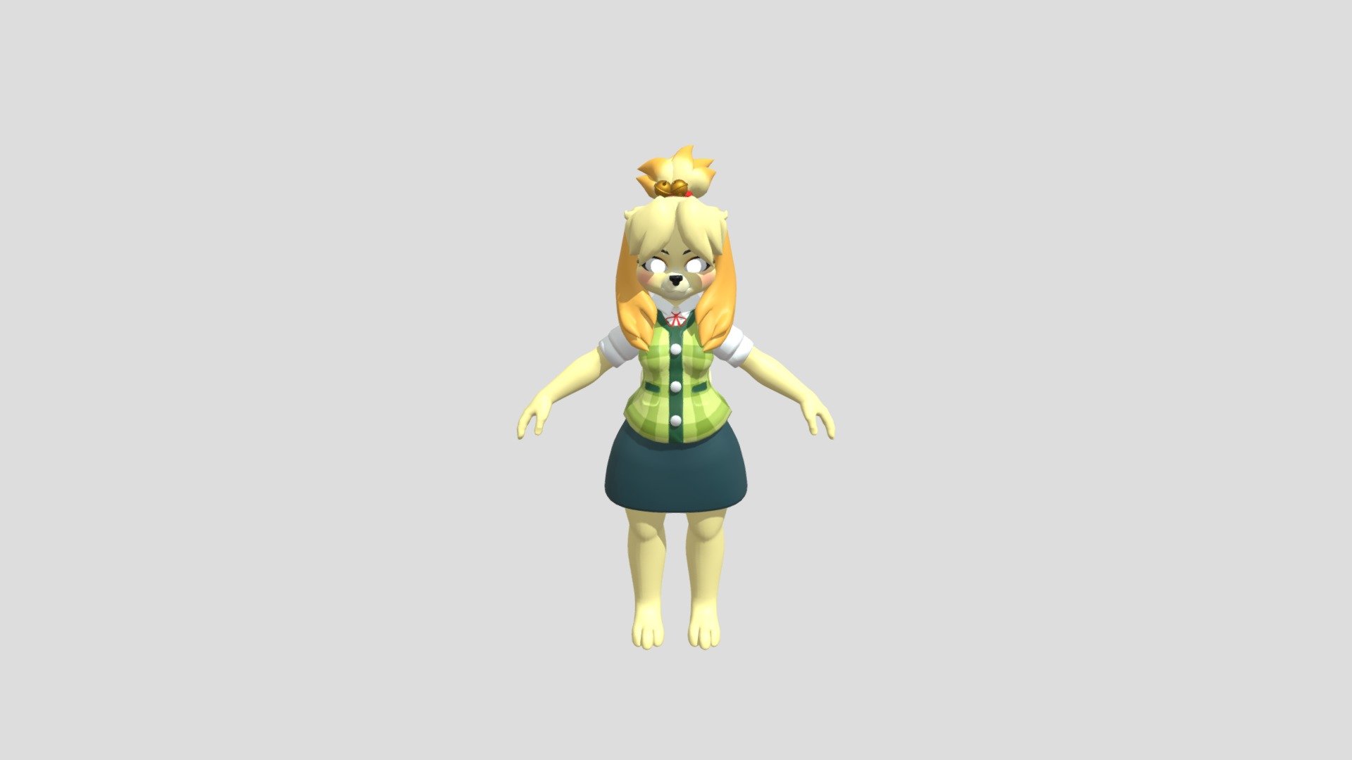 Isabelle - Download Free 3D model by balsach4 [b9904de] - Sketchfab