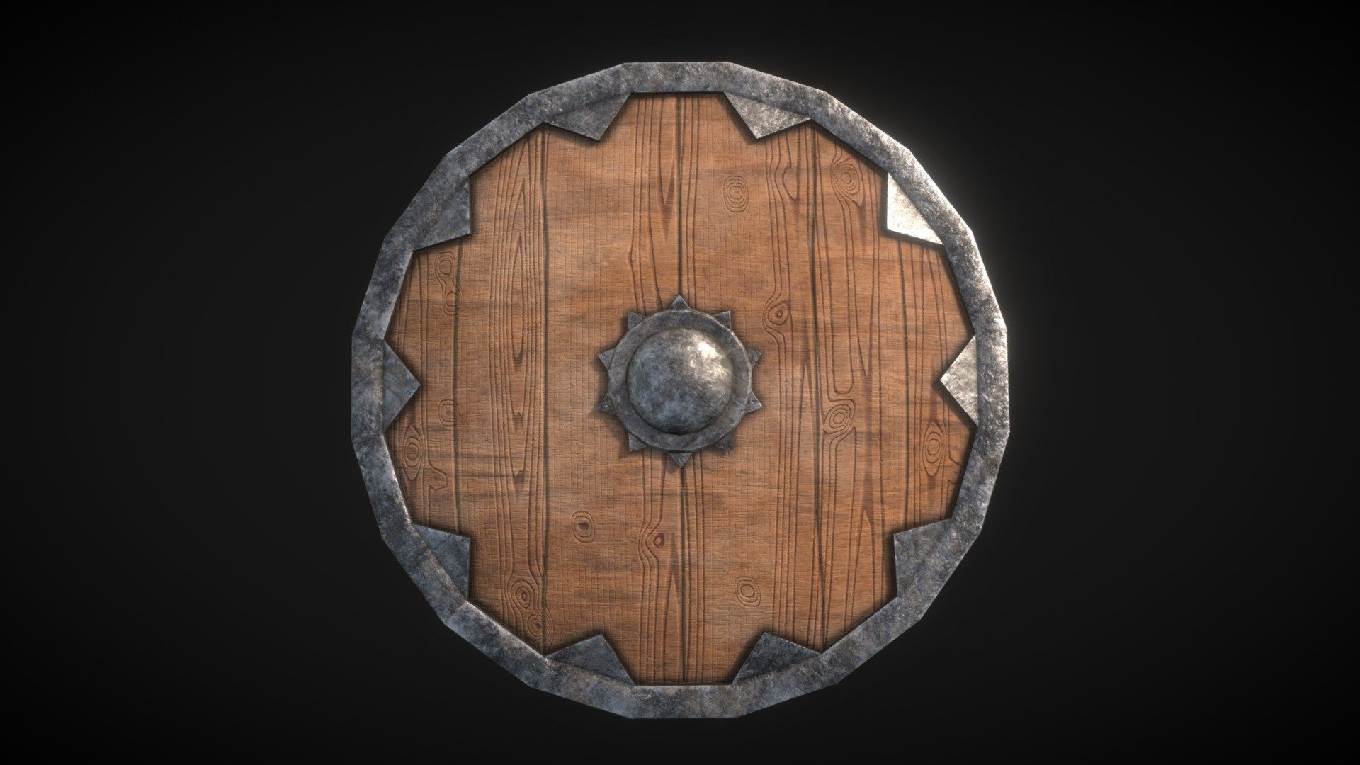 Shield of the Iron Star - Download Free 3D model by DennisVanMalderen ...