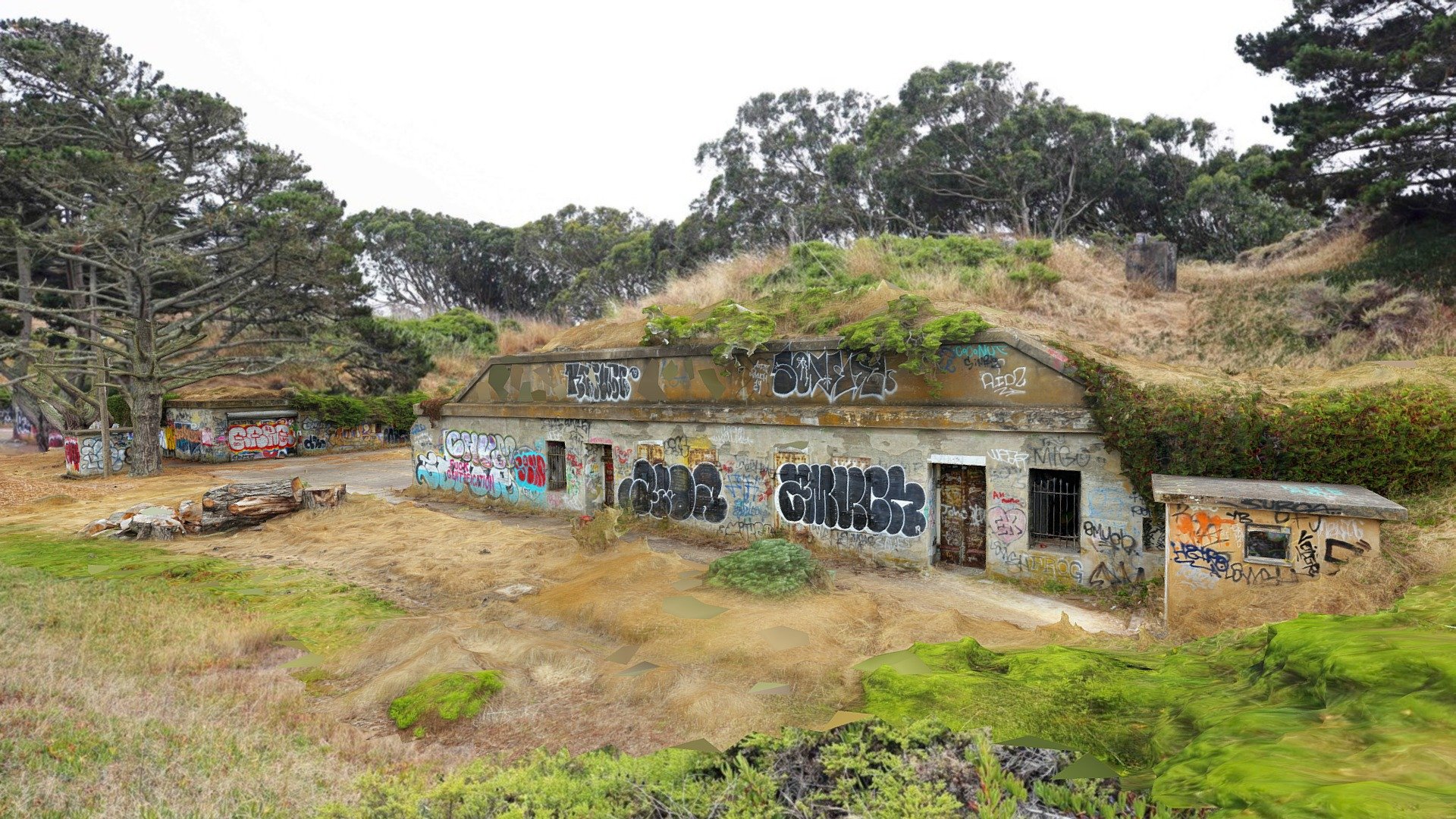 Battery Alexander at Fort Barry - Marin County - Buy Royalty Free 3D ...