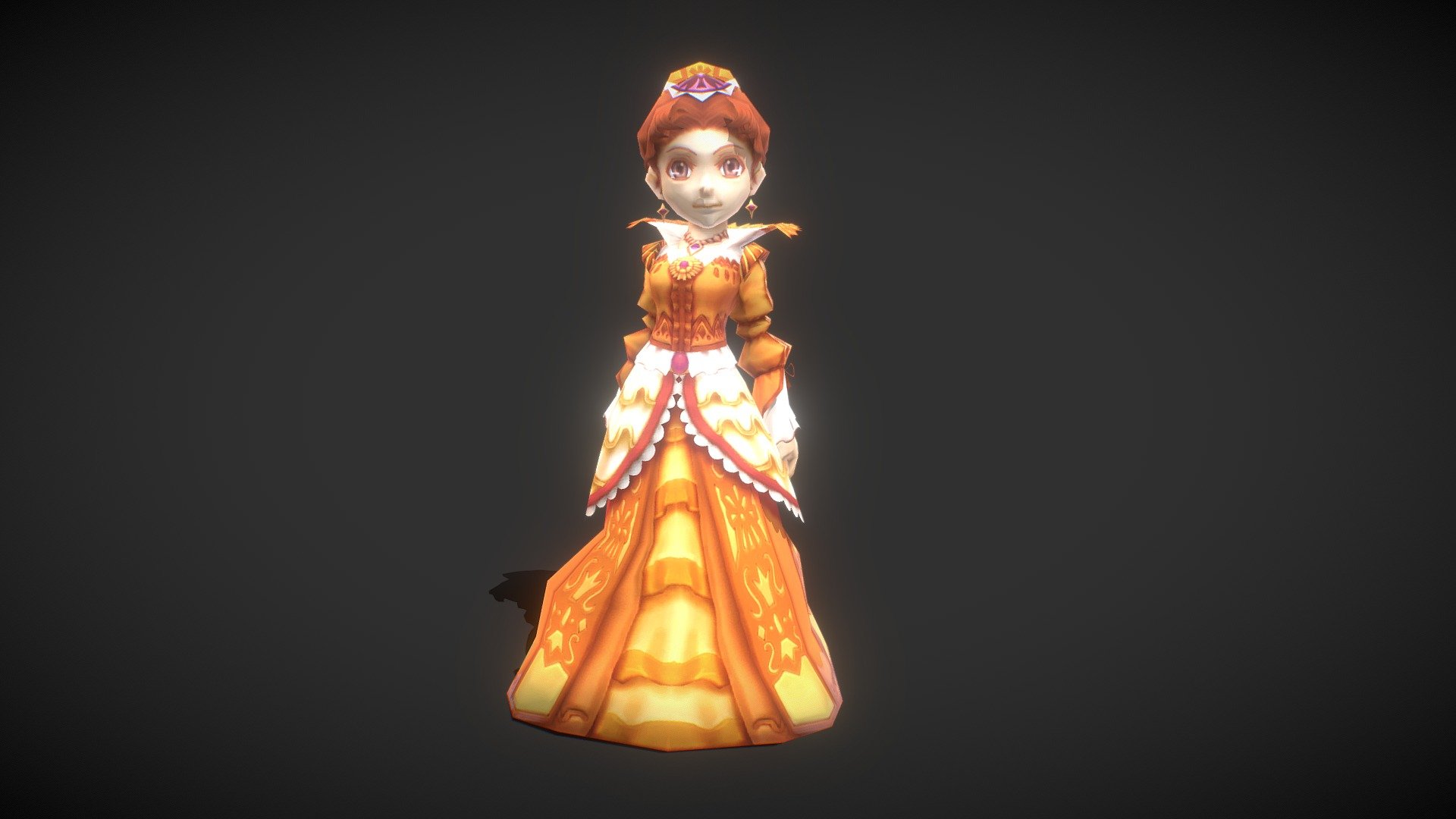 Fantasy RPG Queen - Buy Royalty Free 3D model by P3D Academy ...