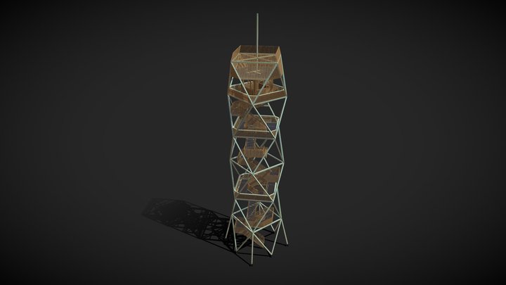 Firetower 3D models - Sketchfab