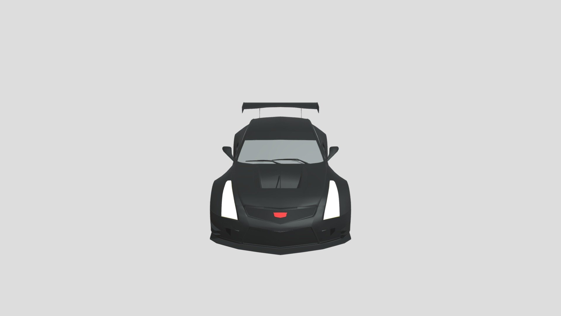 Cadillac ATS-V-R scale1-40 lowpoly for 3D-print - Download Free 3D ...