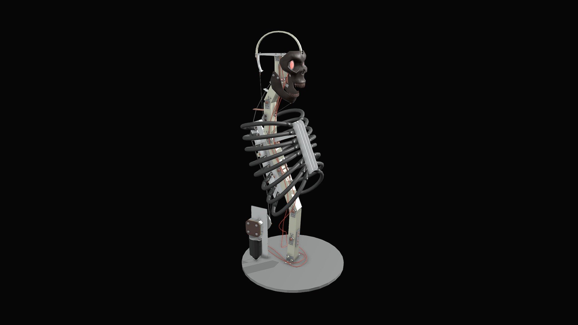 Mech_Skeleton - 3D model by pakamaev [b992dbf] - Sketchfab