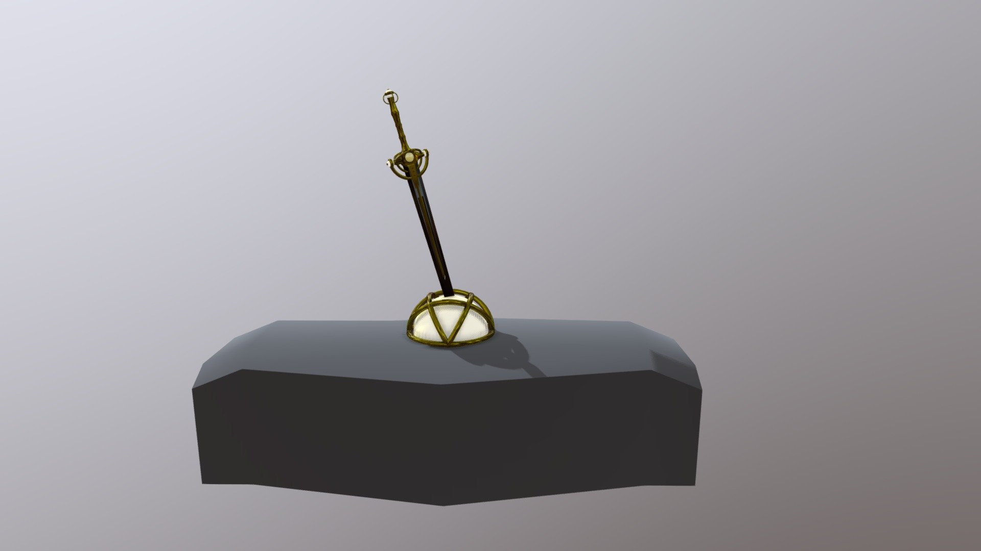 Sword in the stone - 3D model by Peter Primini (@Planetrix23) [b993147 ...