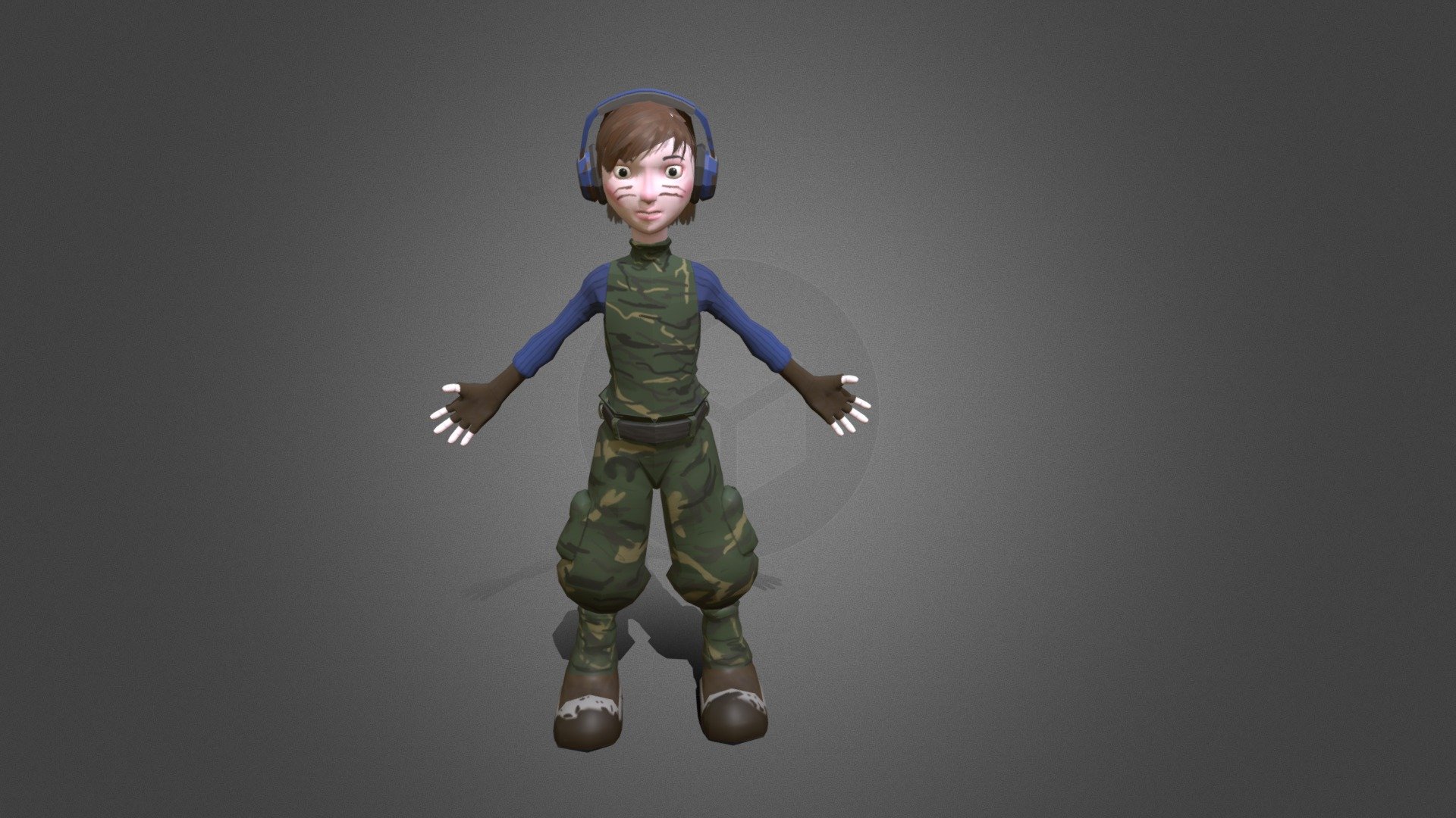Character model version 10 - Download Free 3D model by RyanKavanagh ...