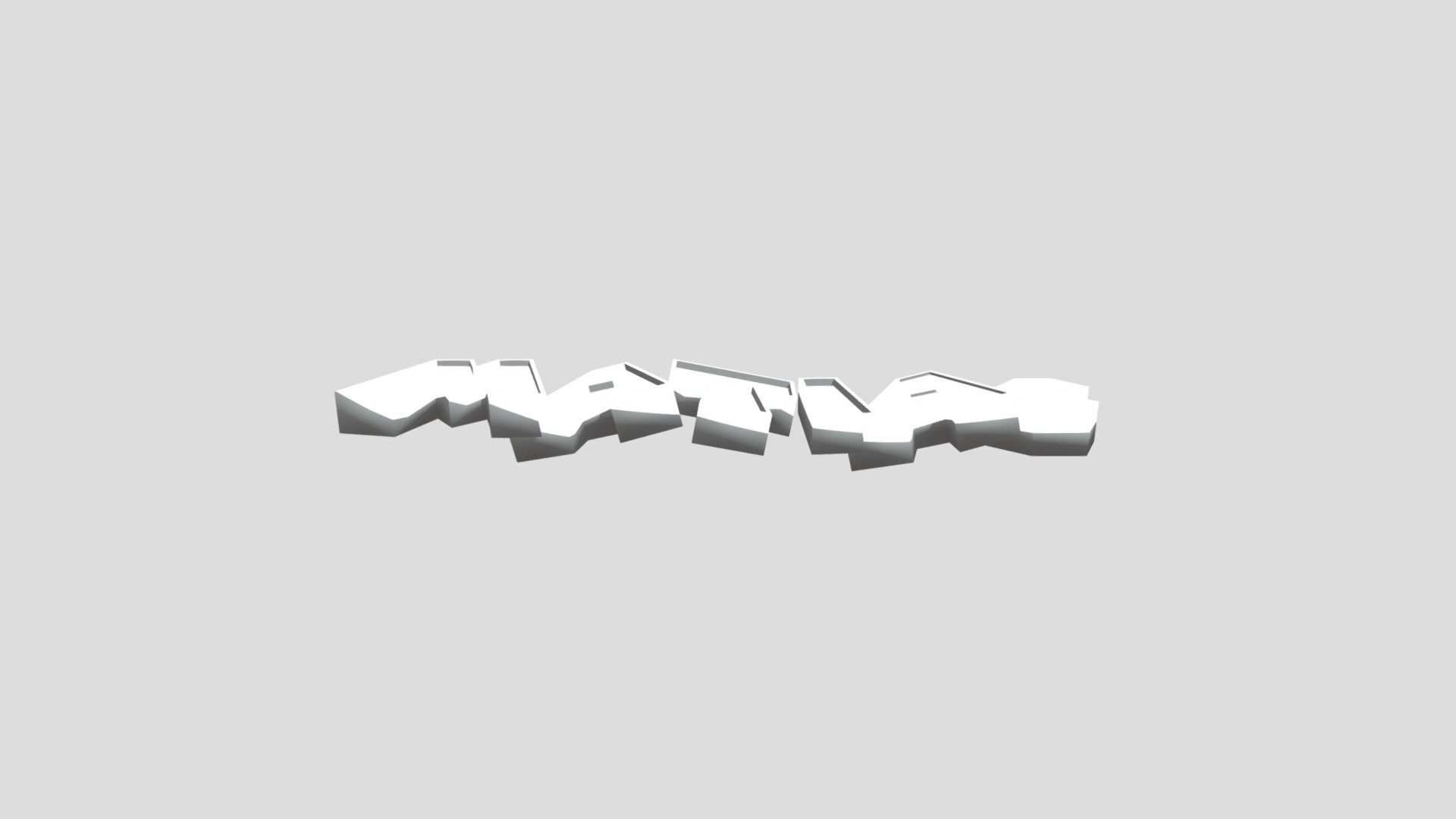 MATIAS2 Letters - 3D model by erikaarandaferrer [b994bbf] - Sketchfab