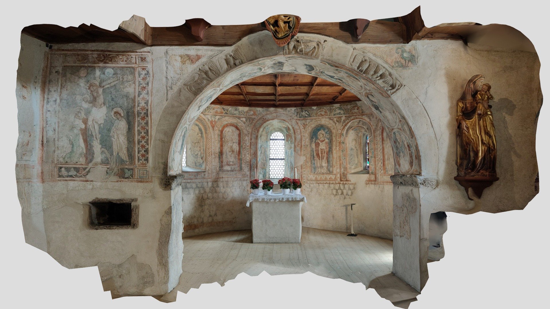 Tyrol Castle Chapel - Download Free 3D model by archeologya [b9959c8] - Sketchfab