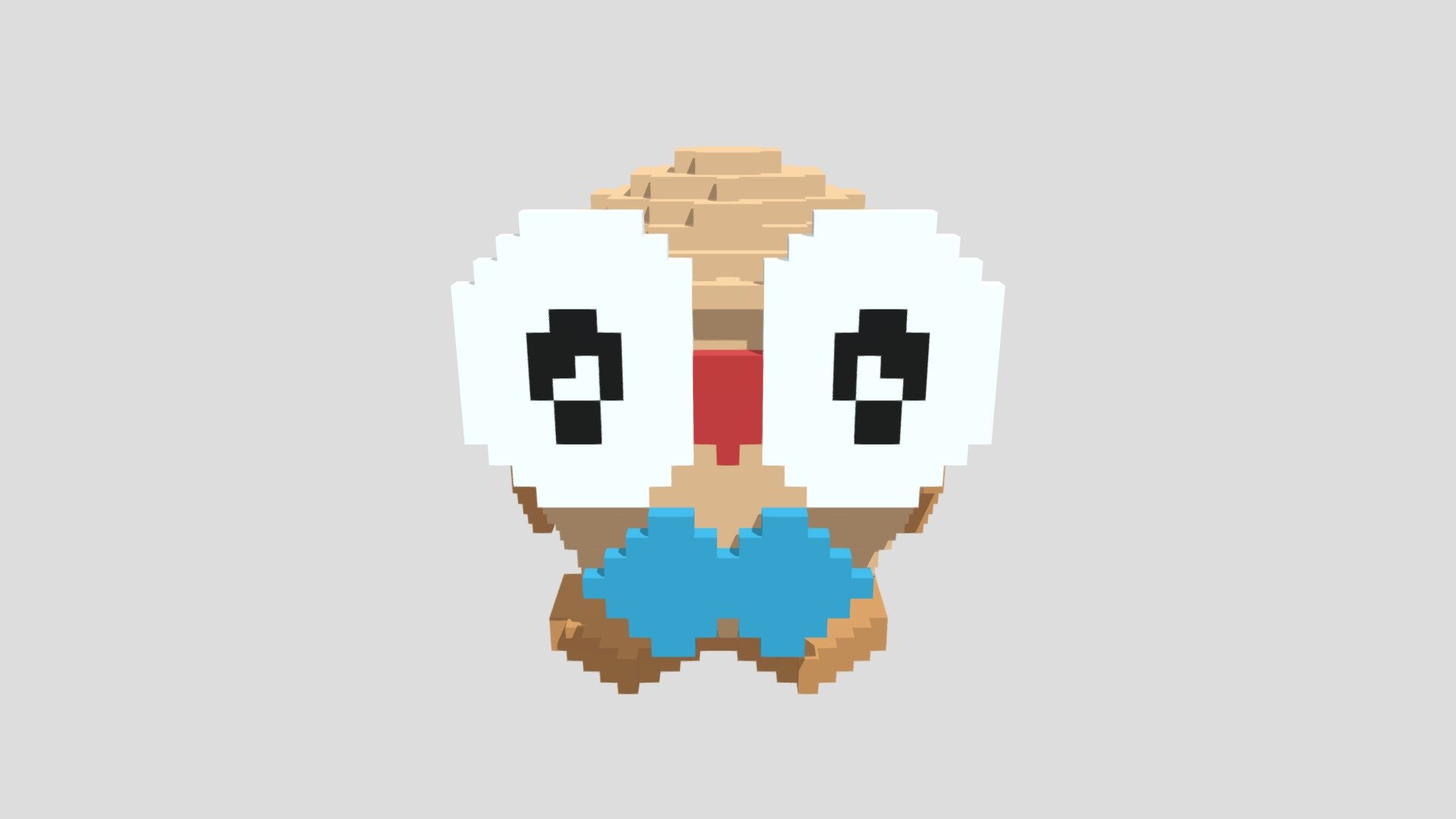 Rowlet - Download Free 3D model by chanuuk [b997e0d] - Sketchfab