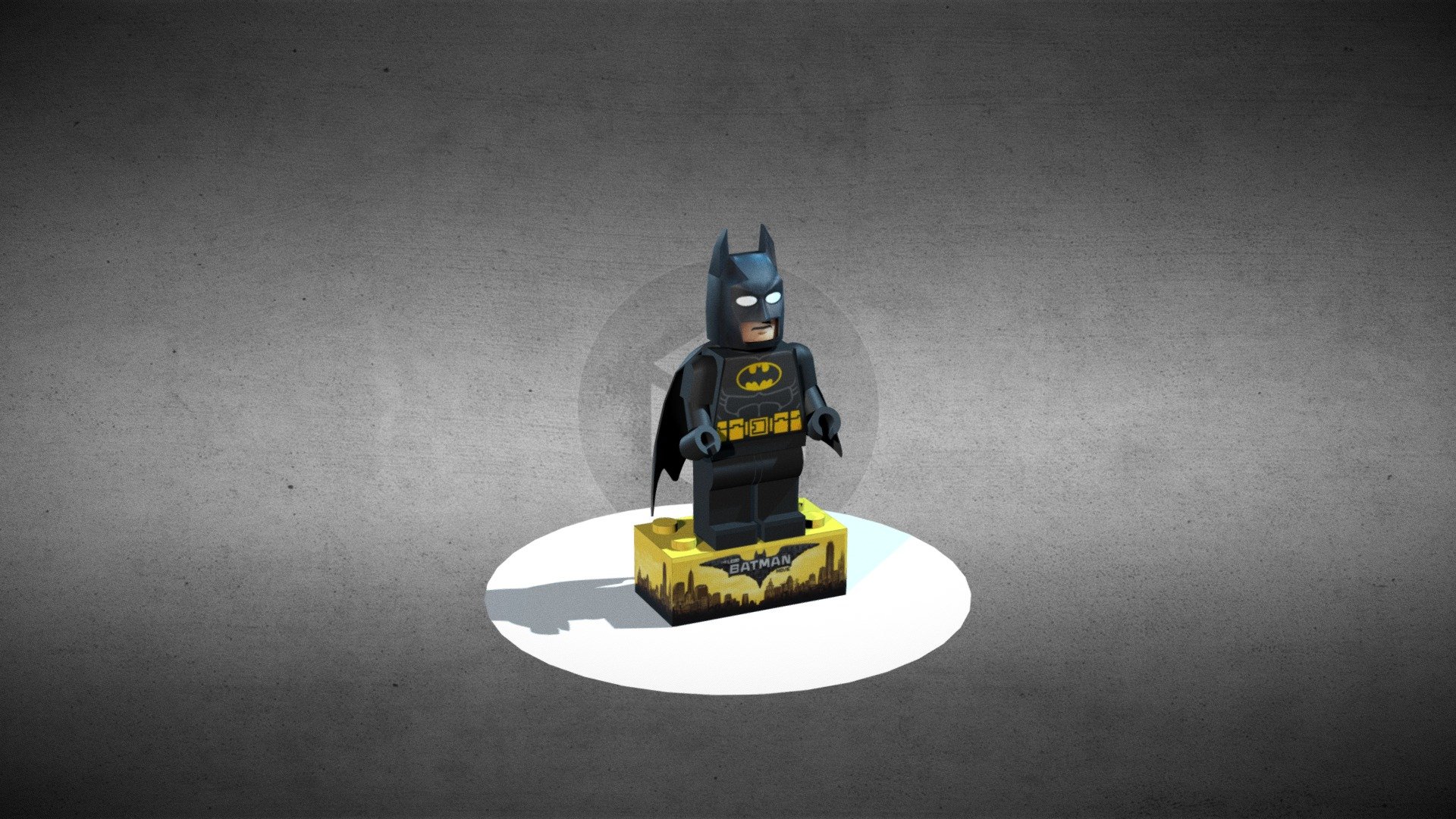Batman Cardboard - 3D model by 3dcapture.co.uk [b998b50] - Sketchfab